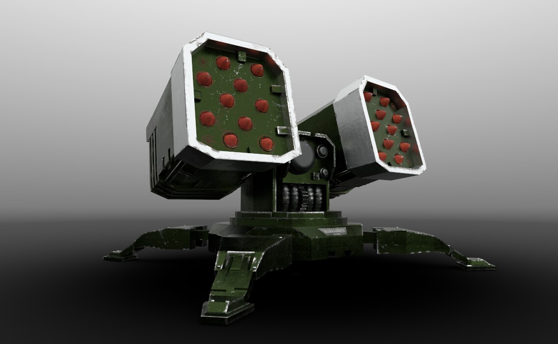 ArtStation - Warhammer Turret