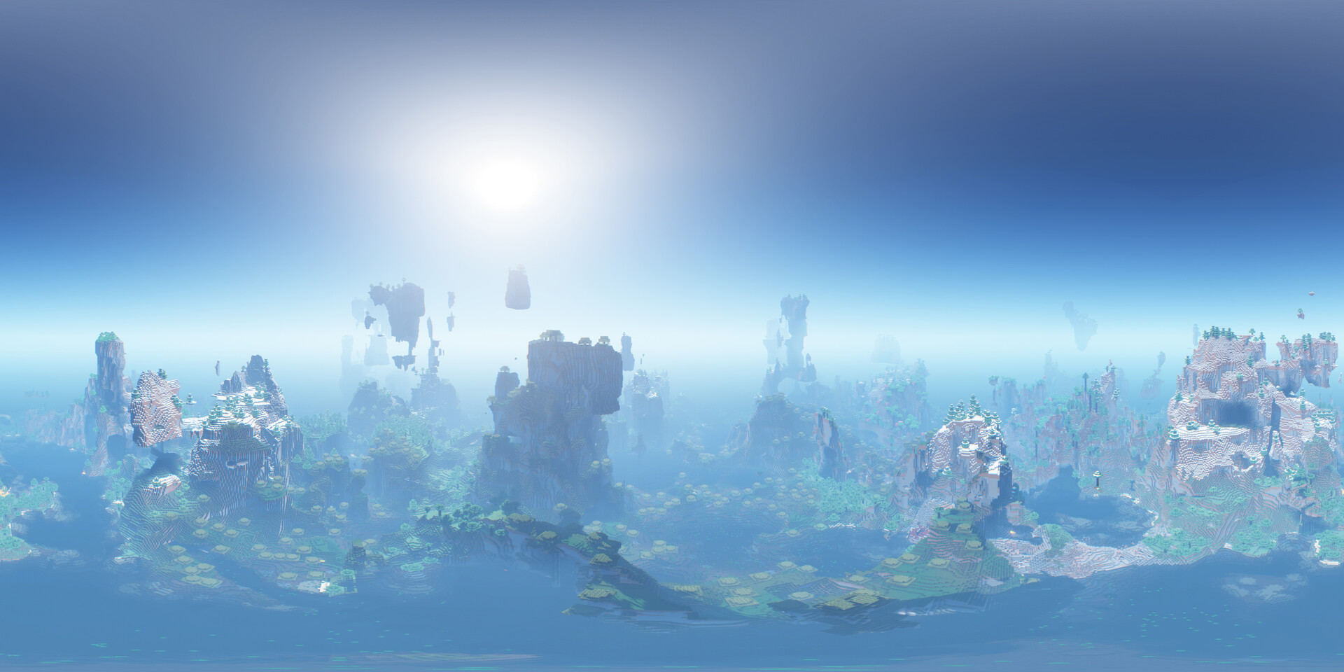 ArtStation - Minecraft Panoramic HDRI