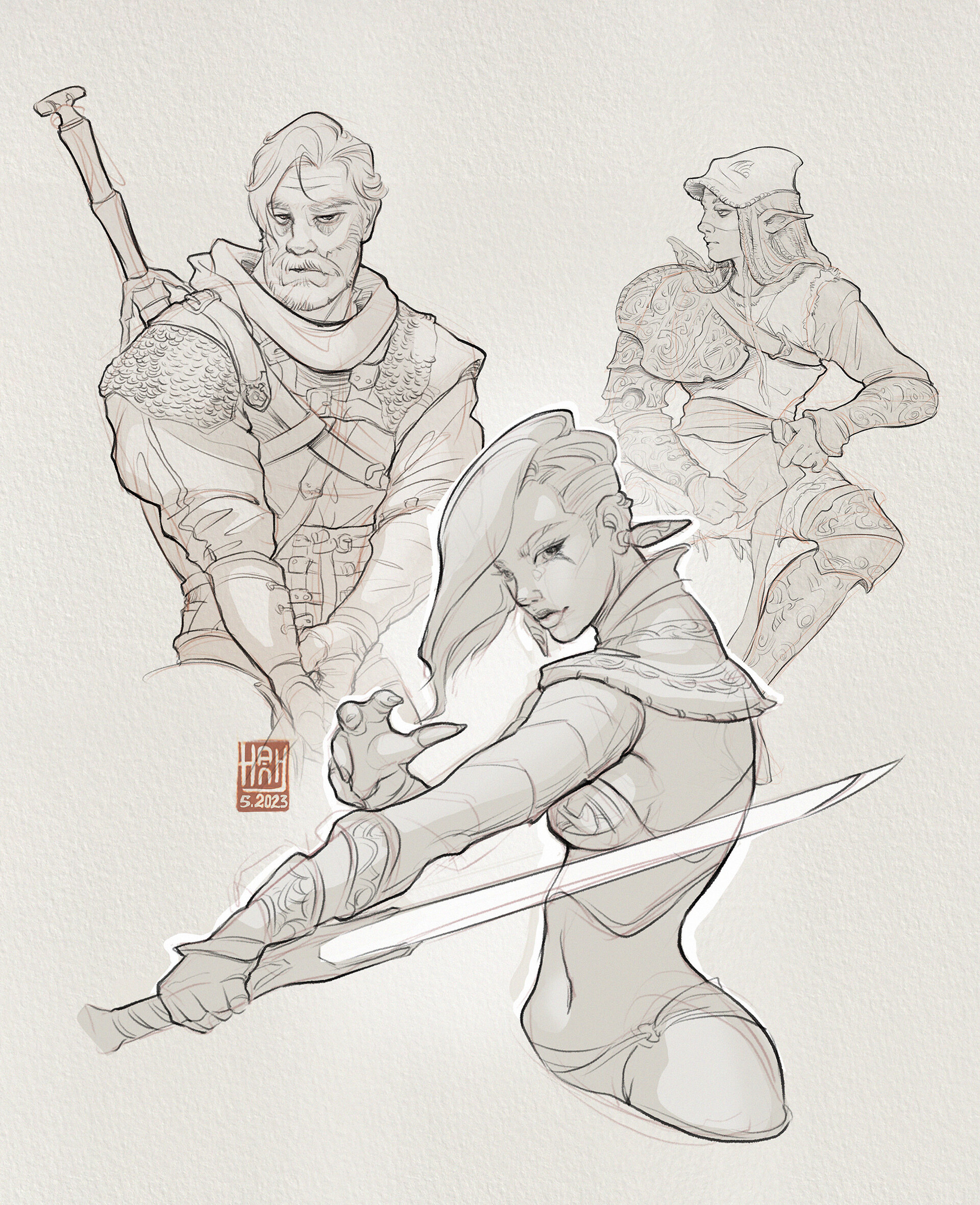 ArtStation - Random sketches