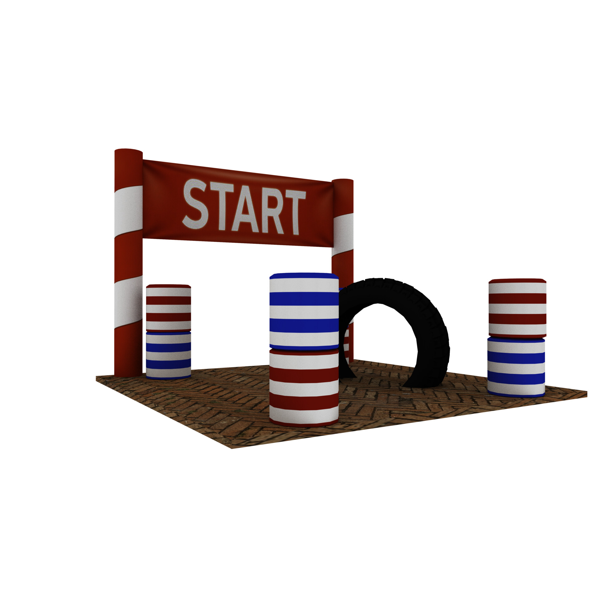 ArtStation - Racing assets for games