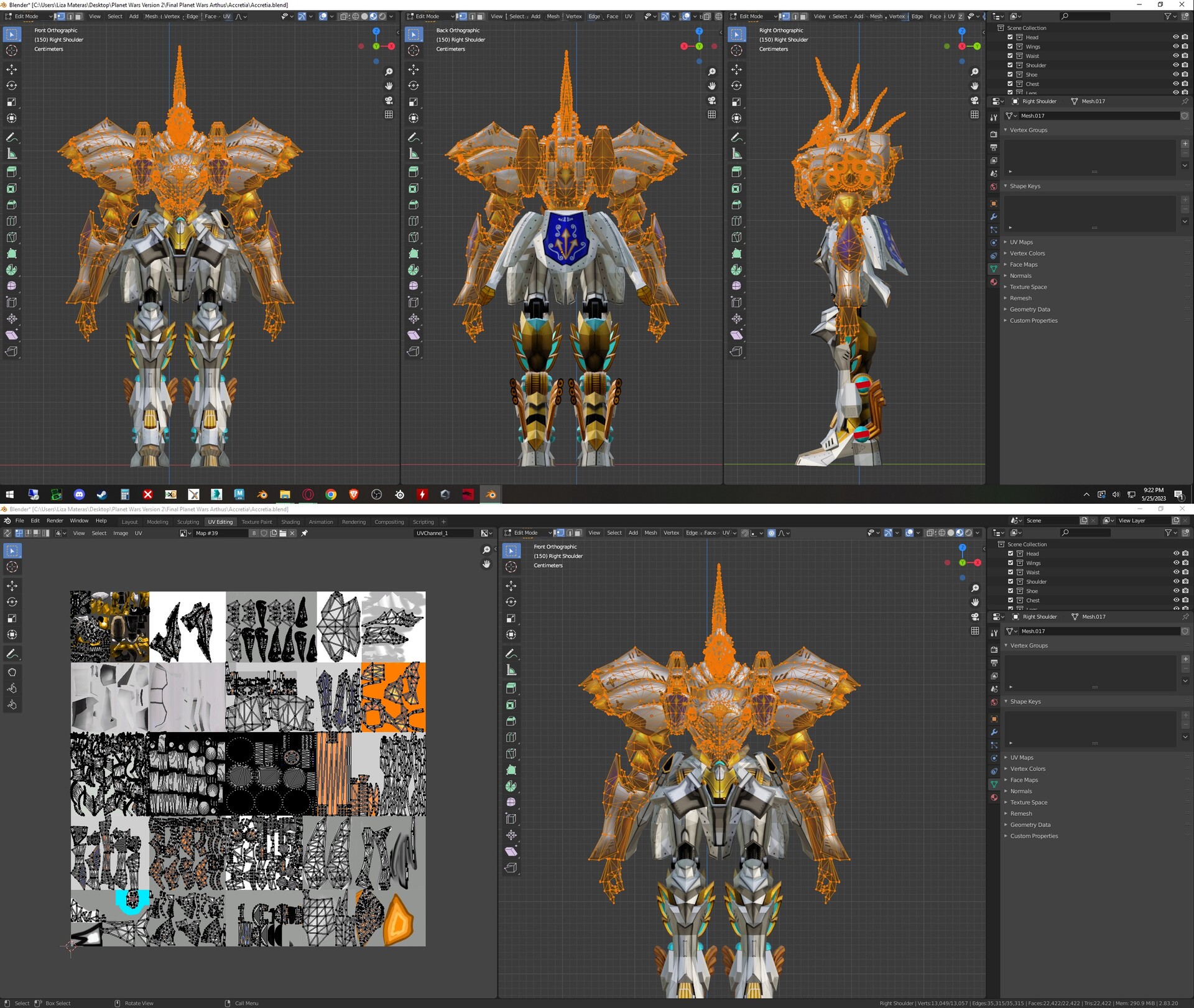 JadeMasters Añana - Planet Wars Version 1 Armor