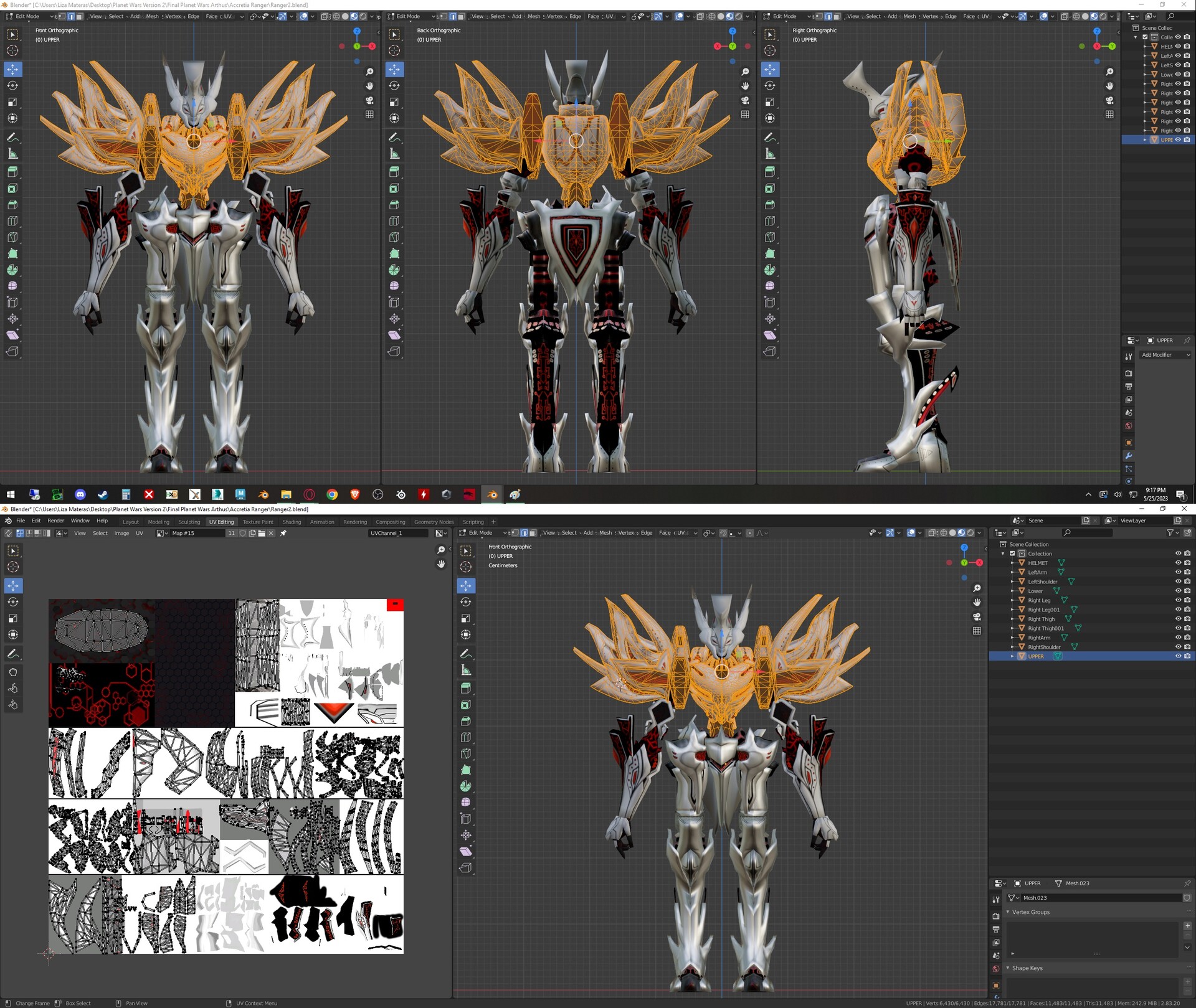 JadeMasters Añana - Planet Wars Version 1 Armor