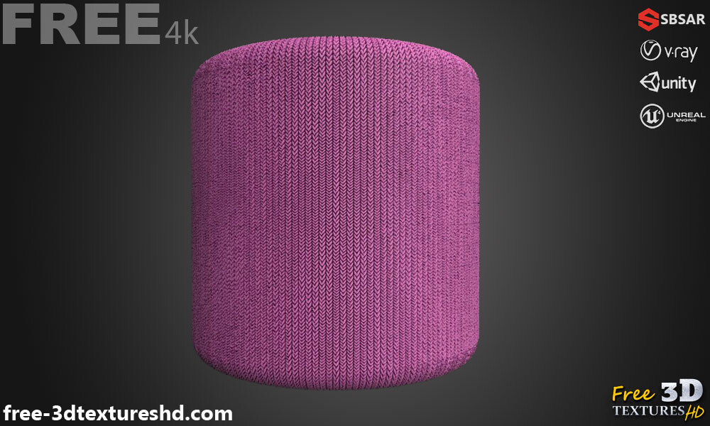 PBR Textures Free Download - Kitten Wool Fabric Substance SBSAR Free ...