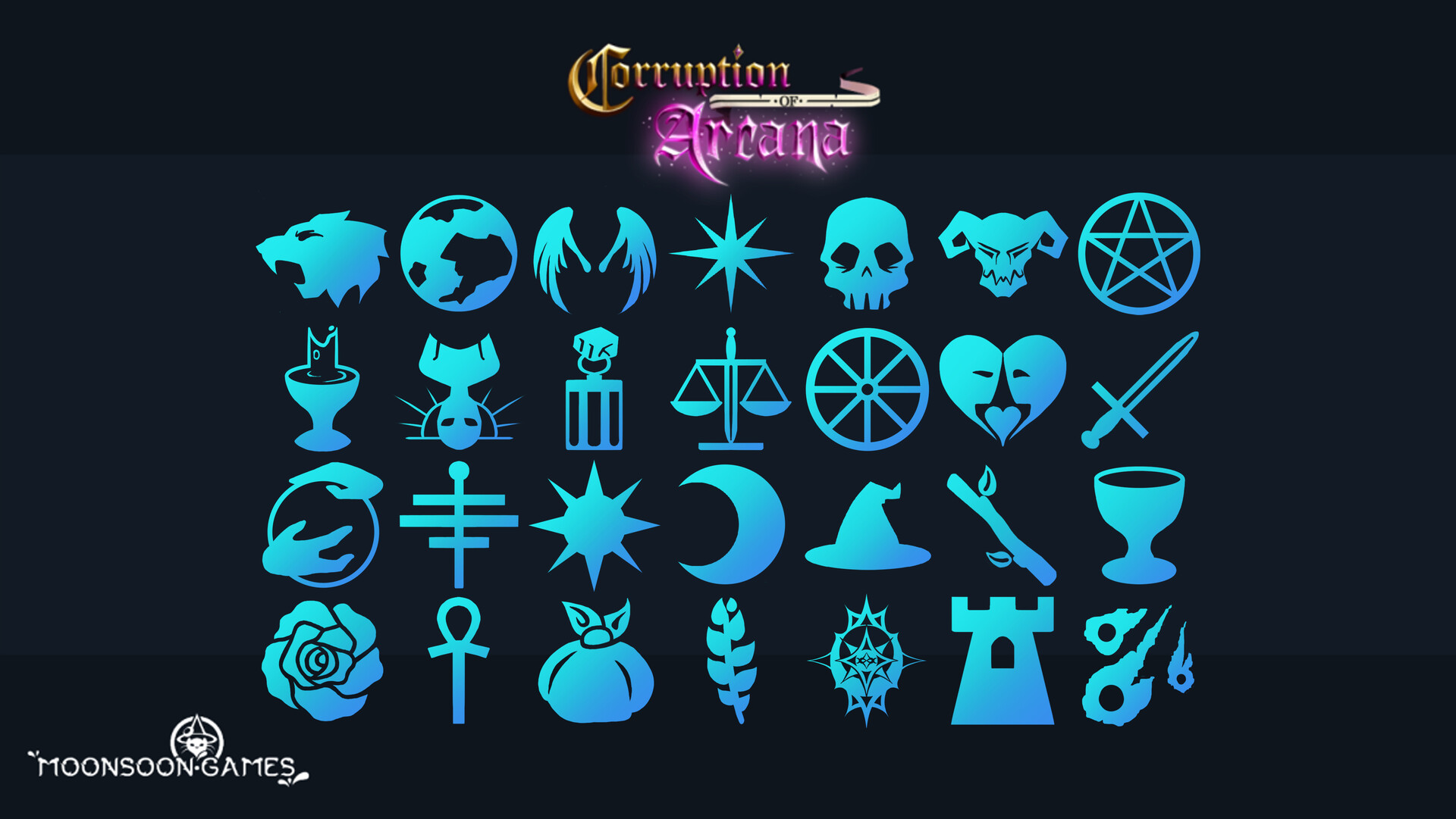 Abbie Thompson - Corruption of Arcana - Timeline Symbols