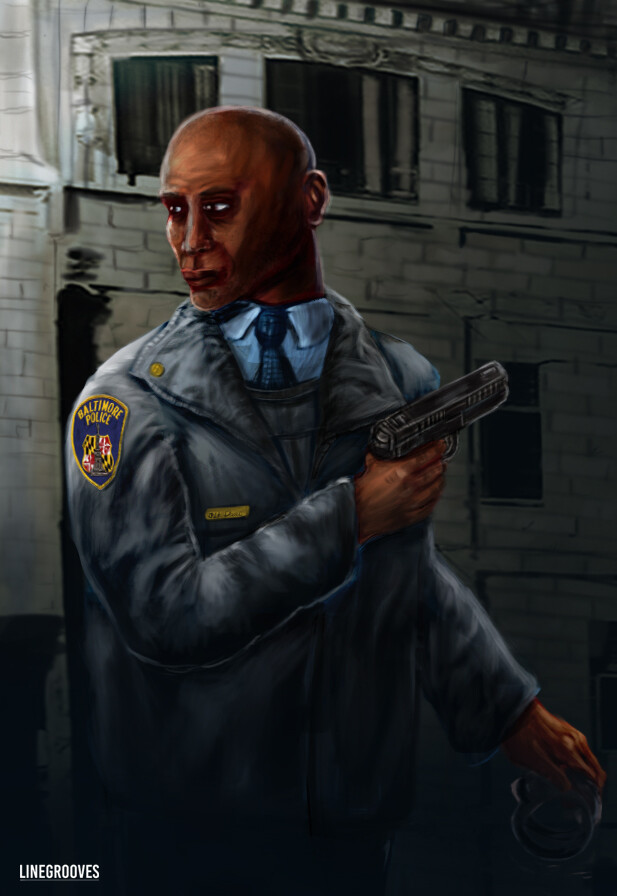 ArtStation - Tribute to Lance Reddick