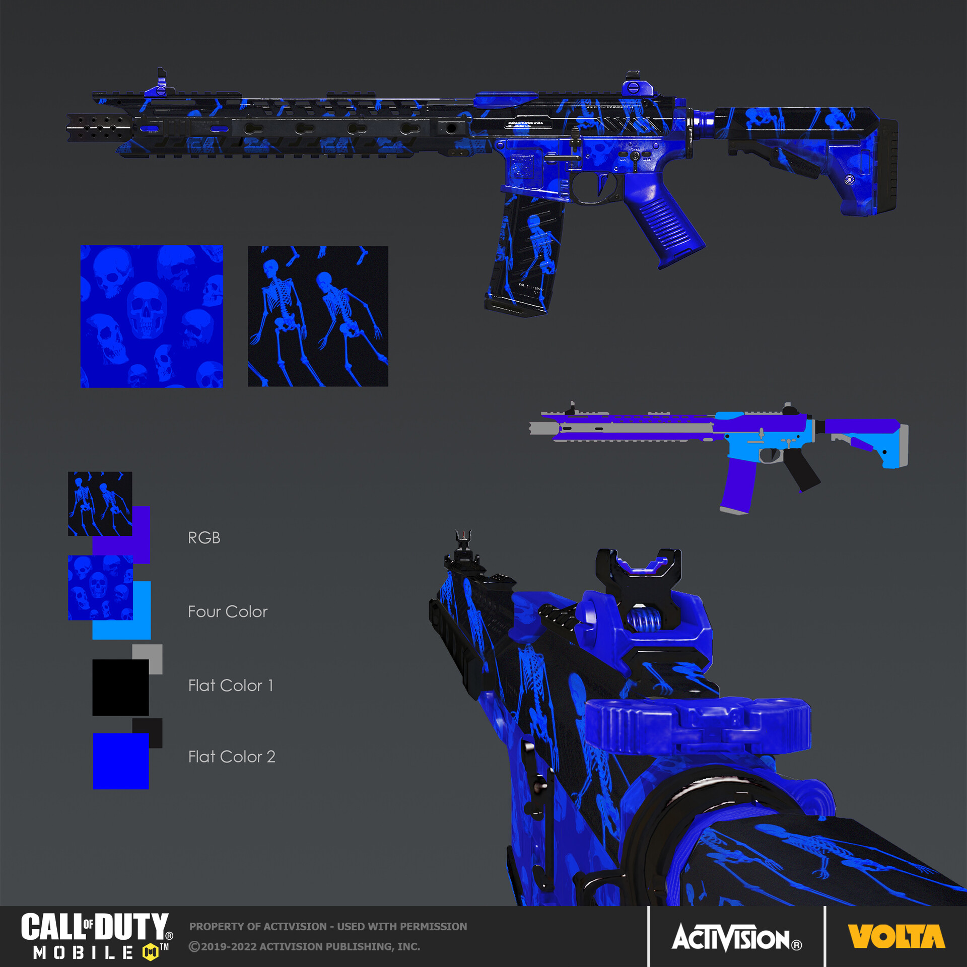VOLTA - Call Of Duty : Mobile | Weapon Skin Concepts