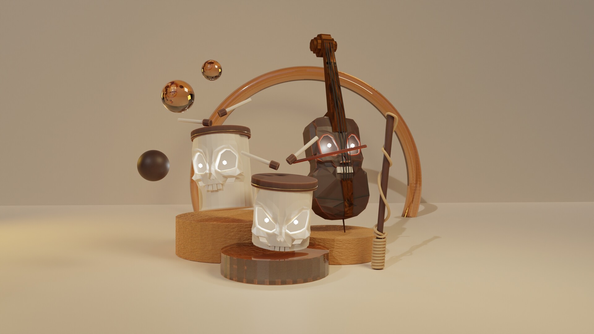 ArtStation - Skull Instruments