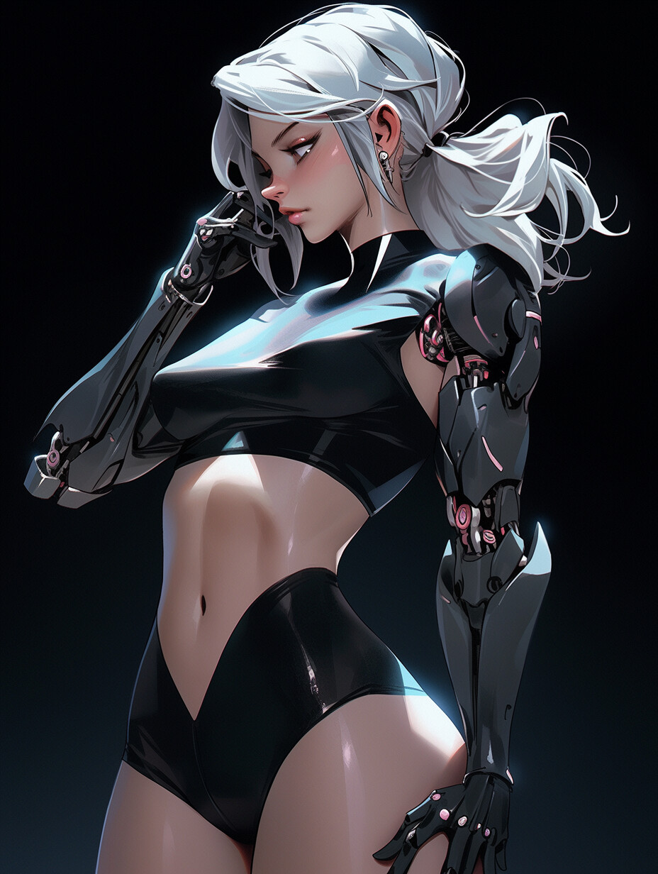 ArtStation - Cyber Girls