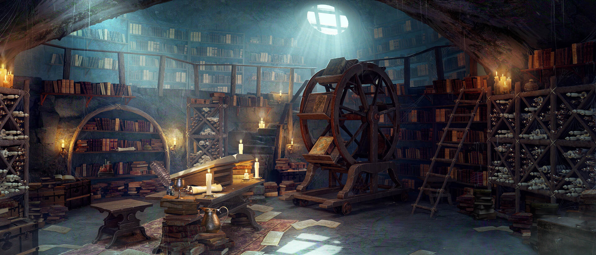 ArtStation - The Library
