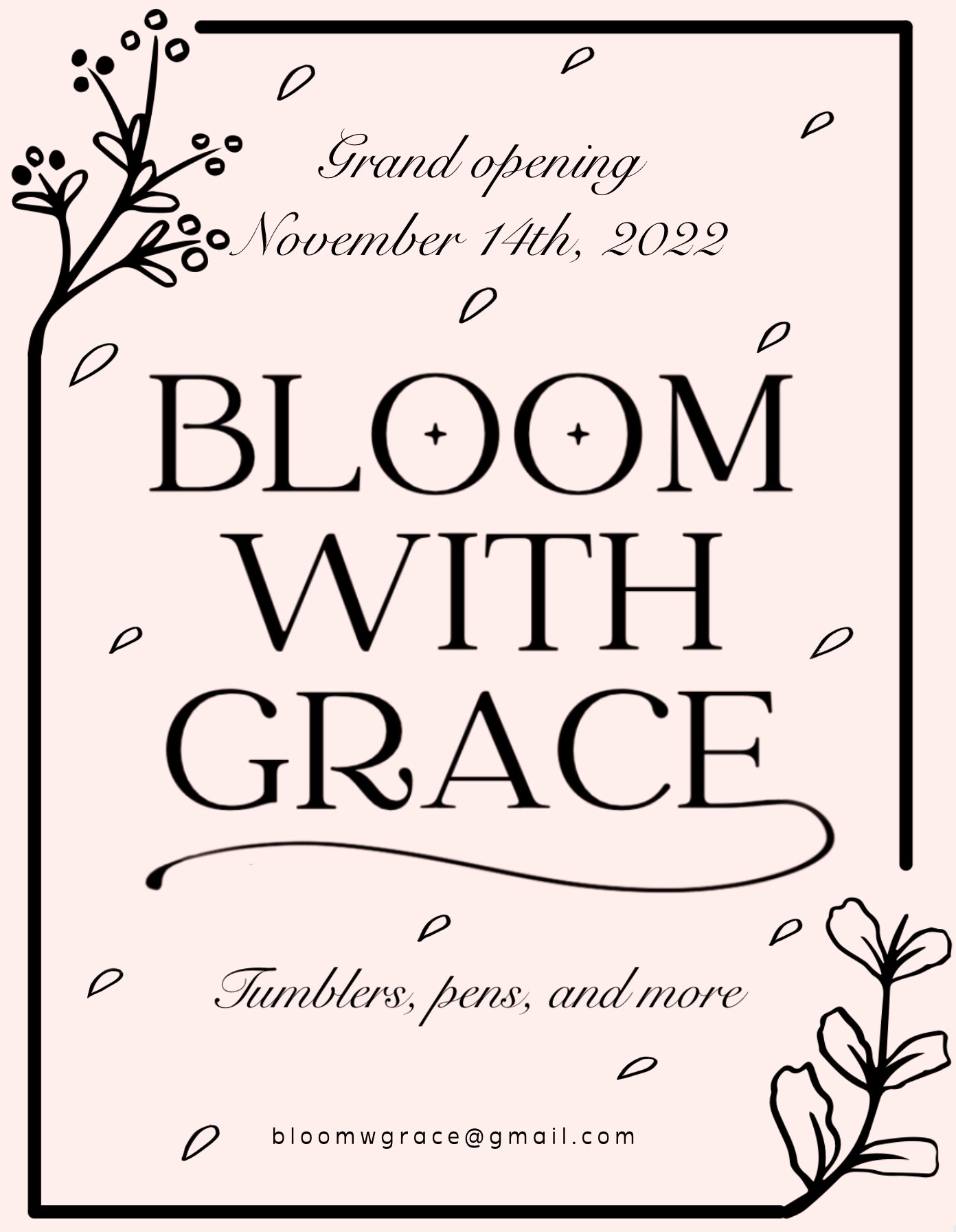 ArtStation - Bloom With Grace Poster