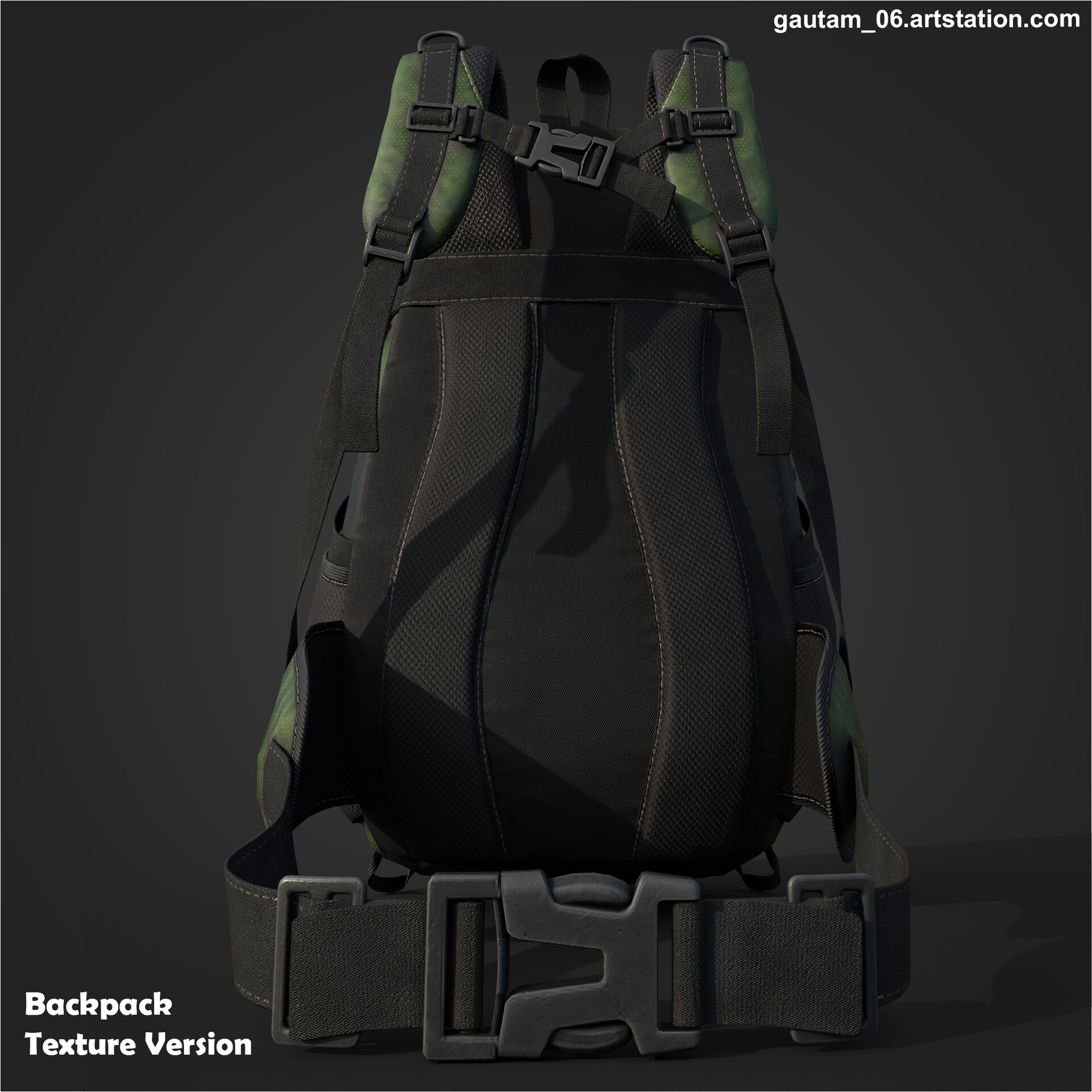 Gautam Parmar - Backpack Texture Version