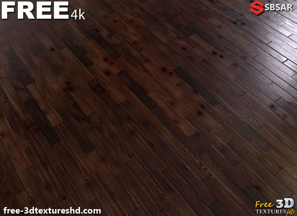 PBR Textures Free Download - Dark Red Wood Floor Parquet PBR Textures ...