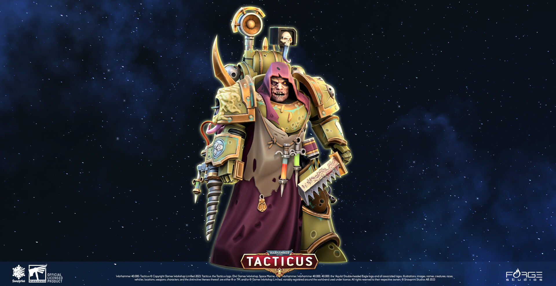 FORGE STUDIOS - Warhammer 40K: Tacticus - Nauseous Rotbone