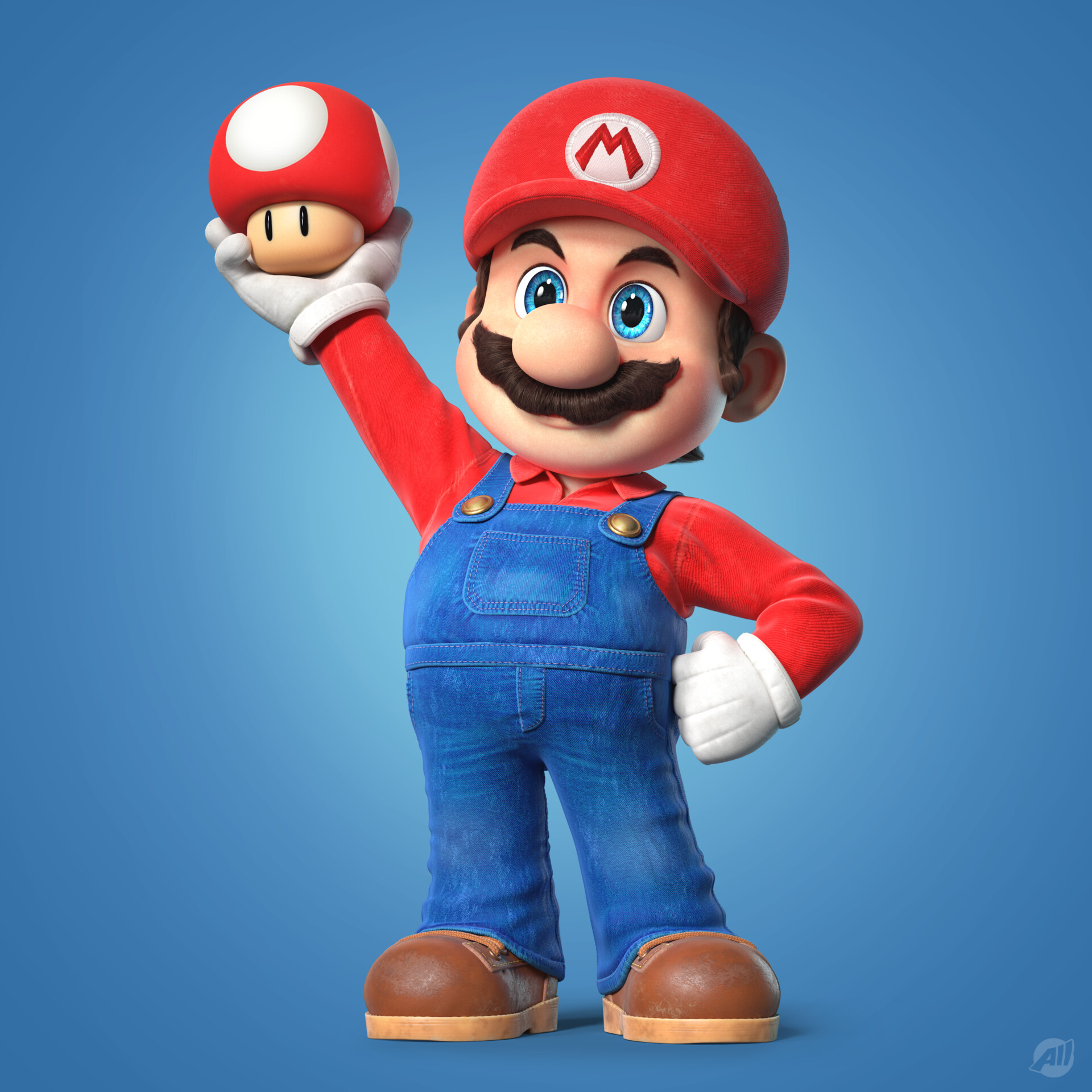 ArtStation - Super Mario Fan Art