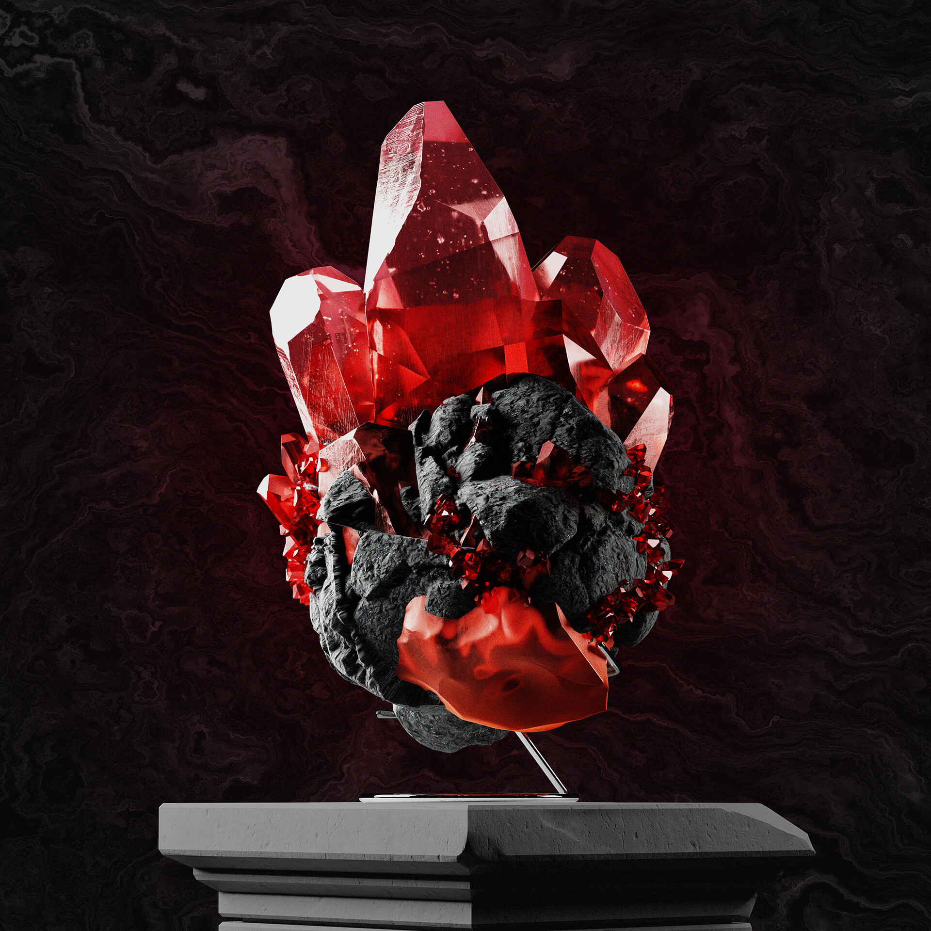 ArtStation - Red Spinel