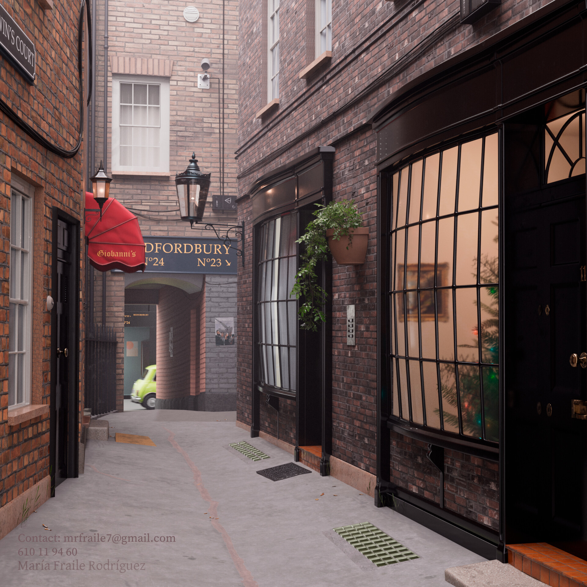 ArtStation - Realistic street. 3D model