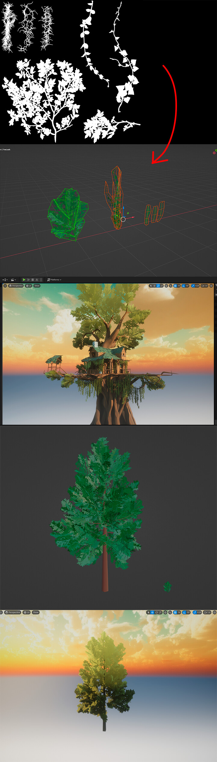 Francisco Rivas - Living in the sky | Stylized Fantasy environment
