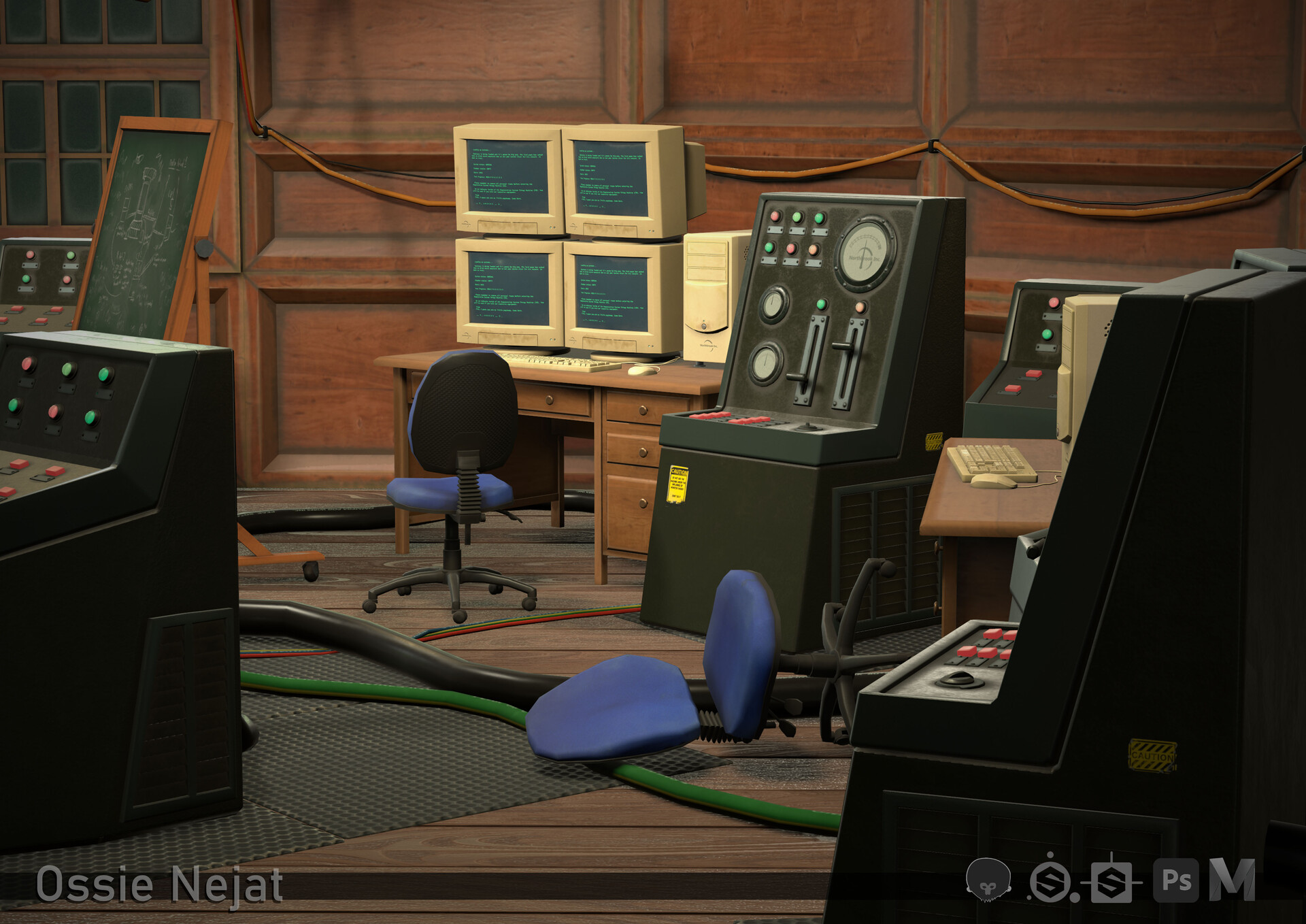 ArtStation - Cold War - Human Experimentation lab