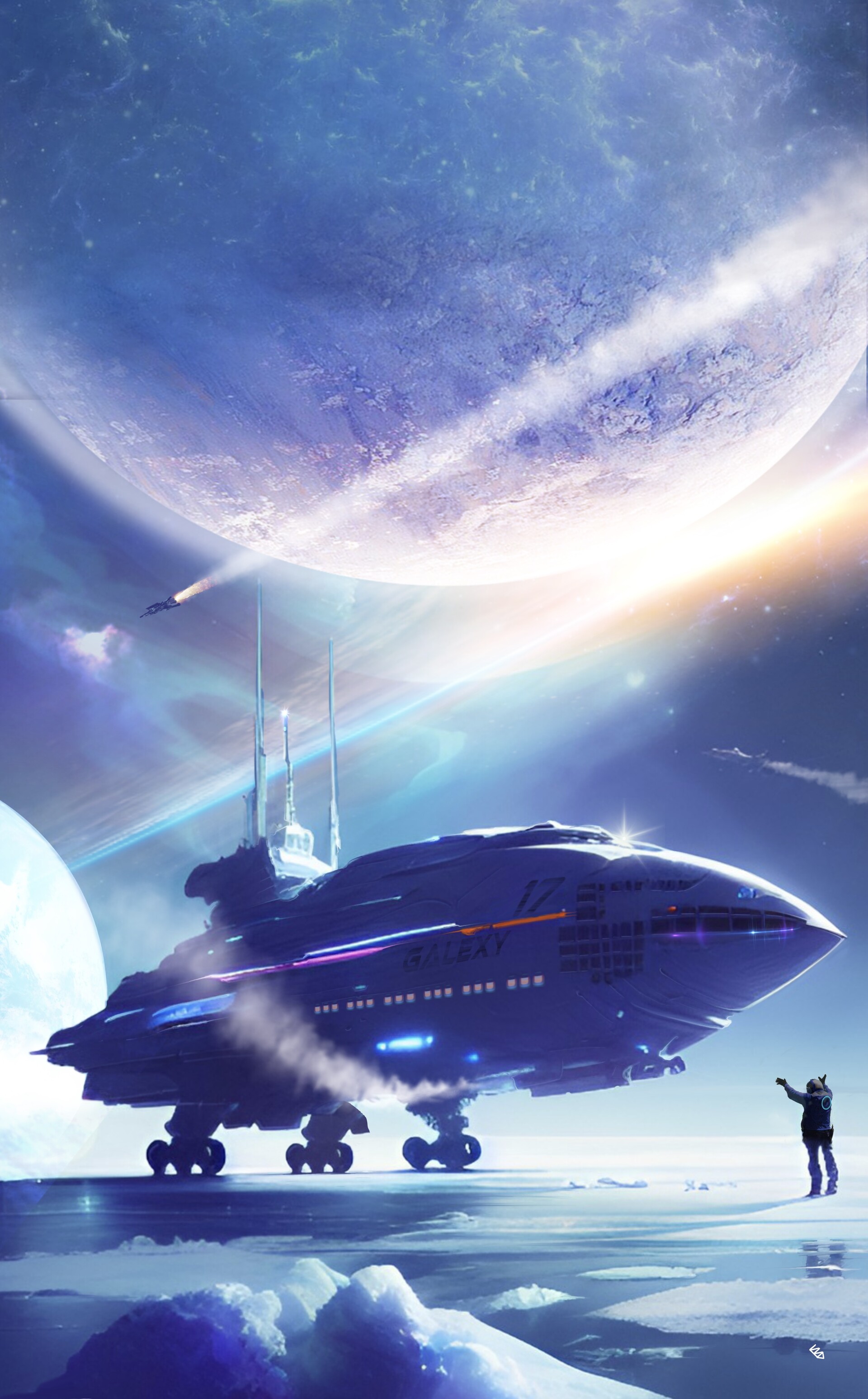 ArtStation - GALEXY 17 - daily artwork