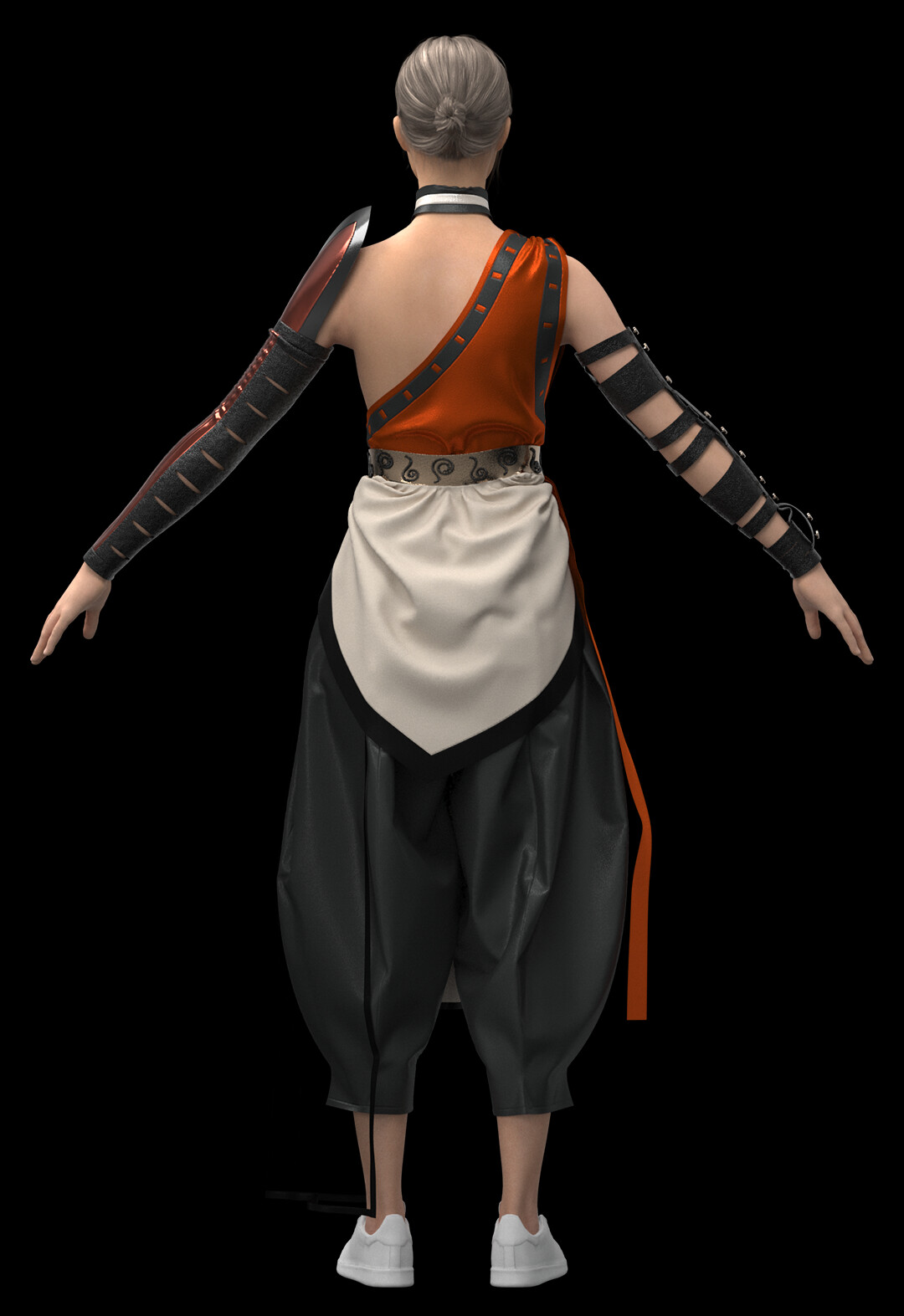 fateme_shamloo - Female Warrior Costume NO.1