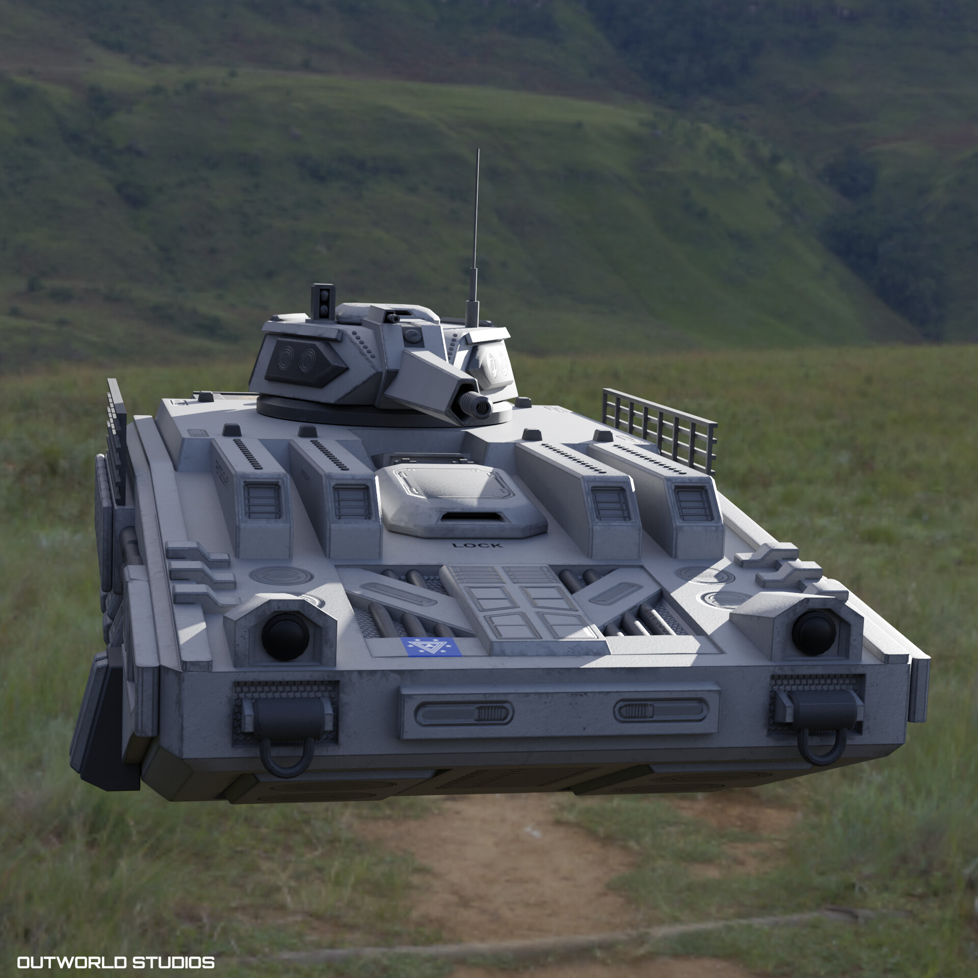 ArtStation - Scion Conflict: Asmodeus Hover Tank