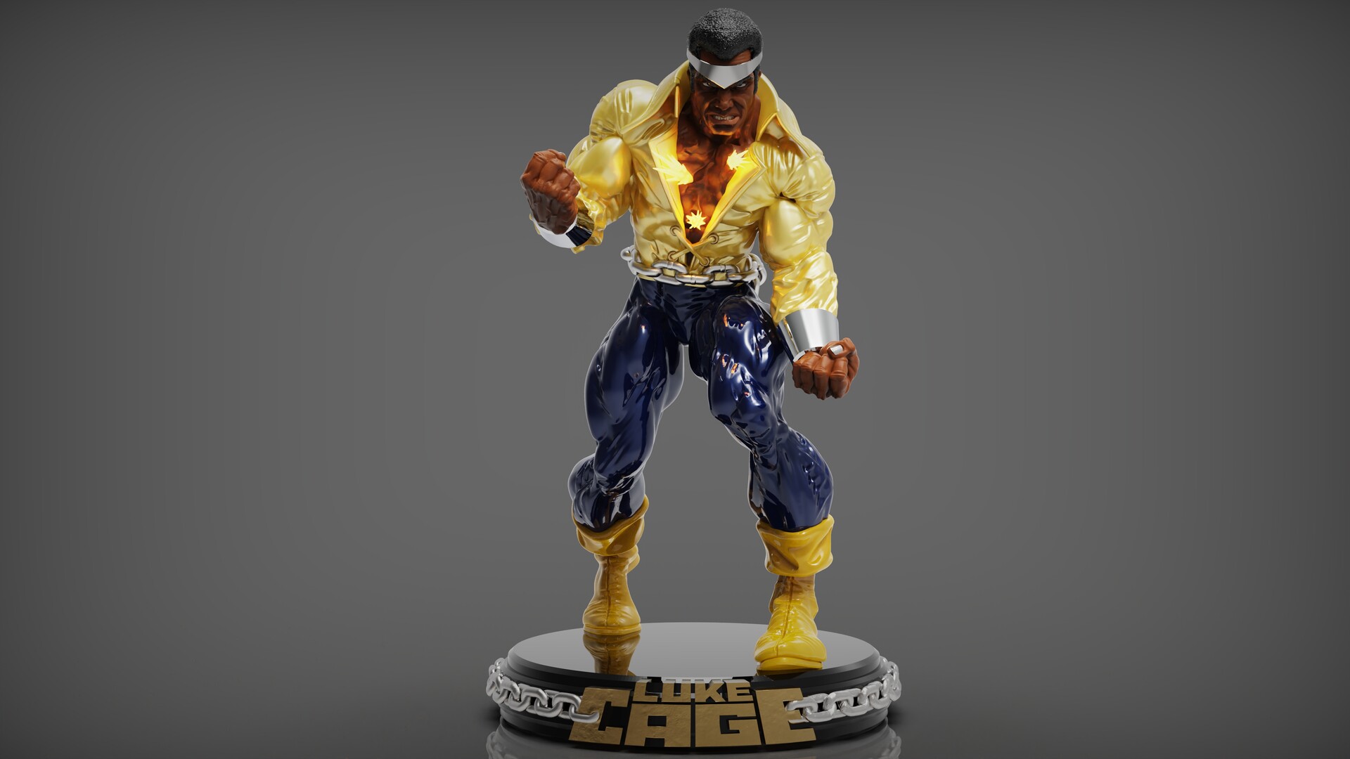 ArtStation - Luke Cage, PowerMan