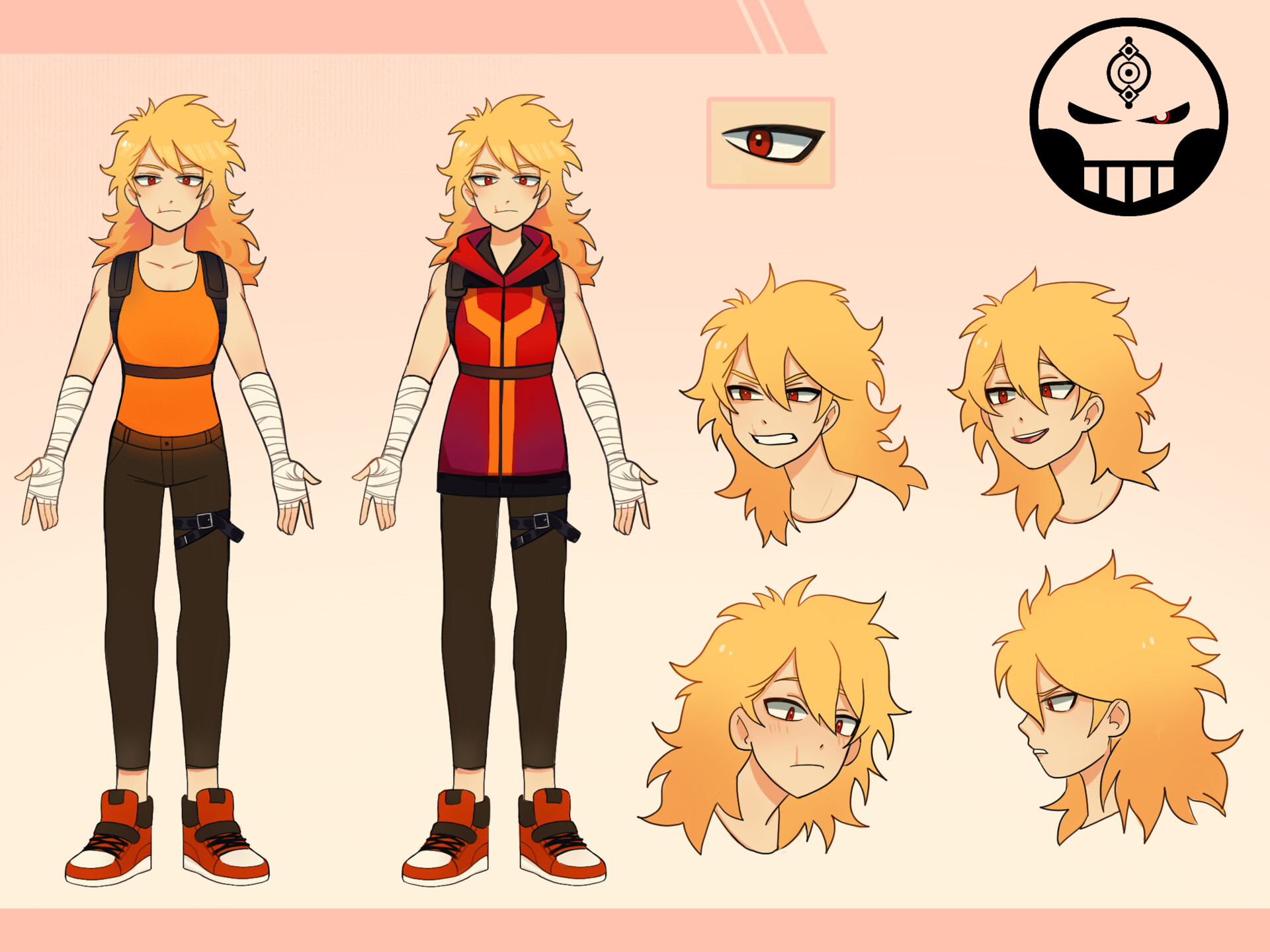 ArtStation - Blaze Reference Sheet