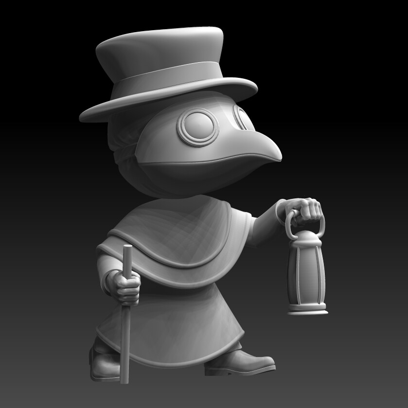 ArtStation - plague doctor