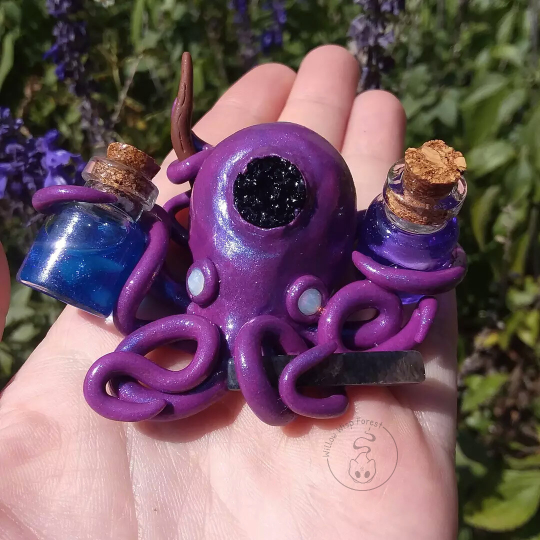 ArtStation - Octopus Potion Witch