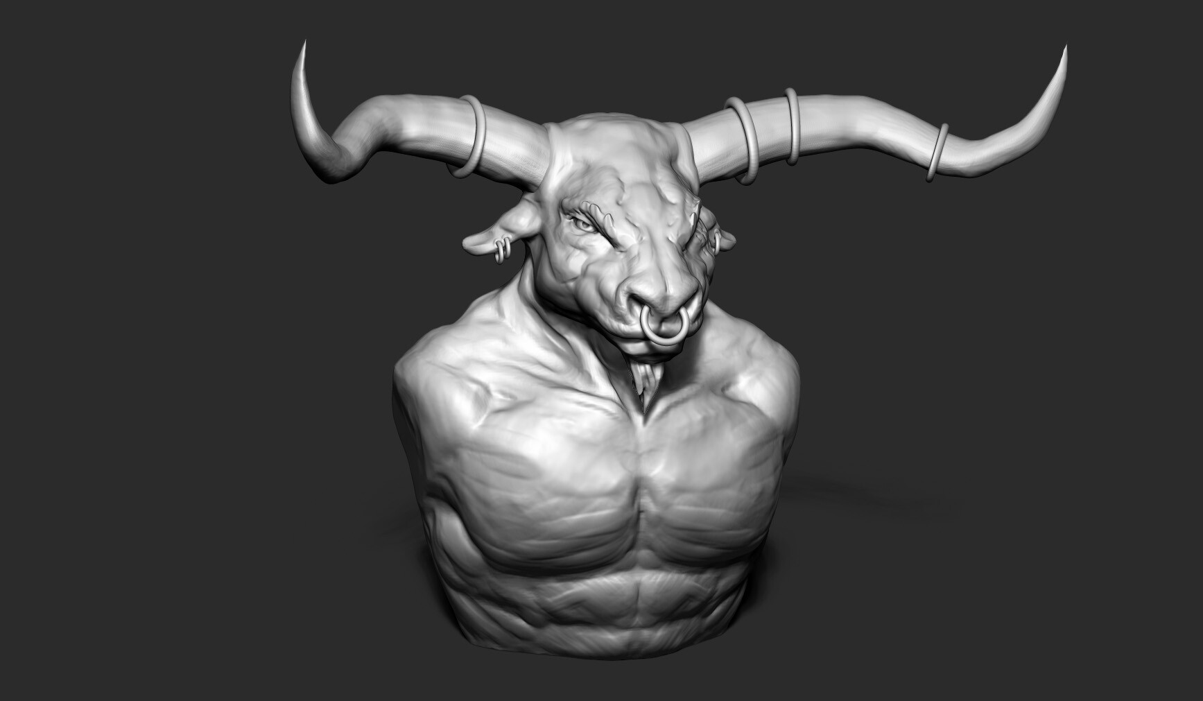 ArtStation - Minotaur Sculpt