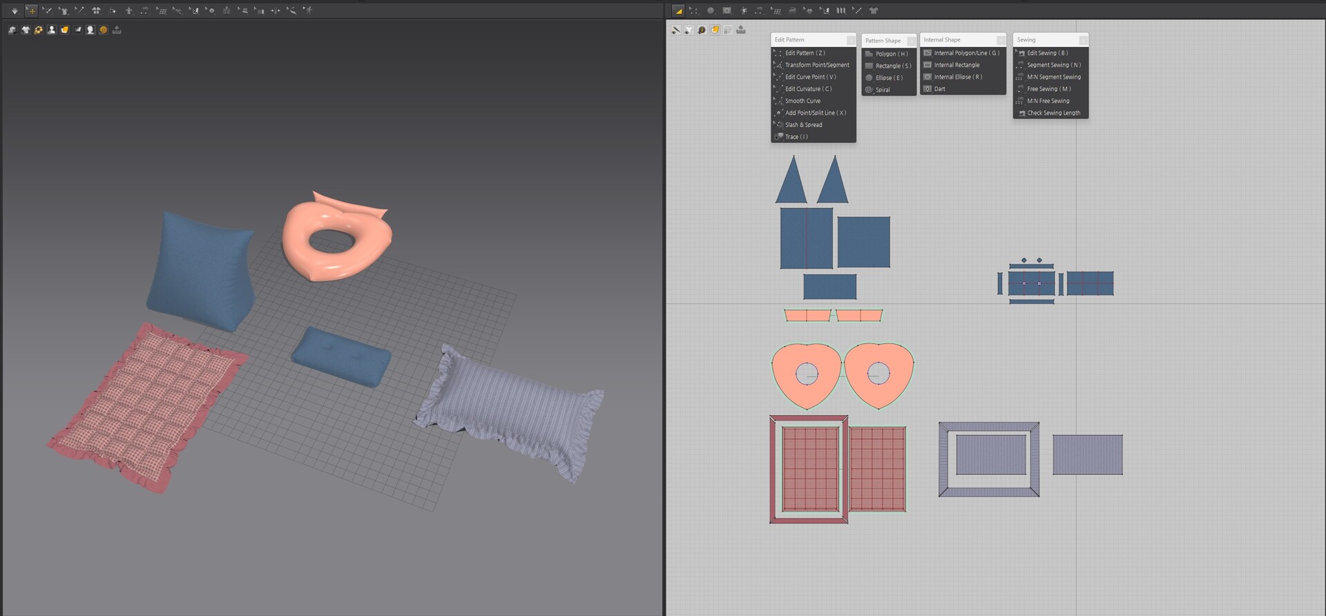 ArtStation - marvelous designer Practice Basic 1 Week
