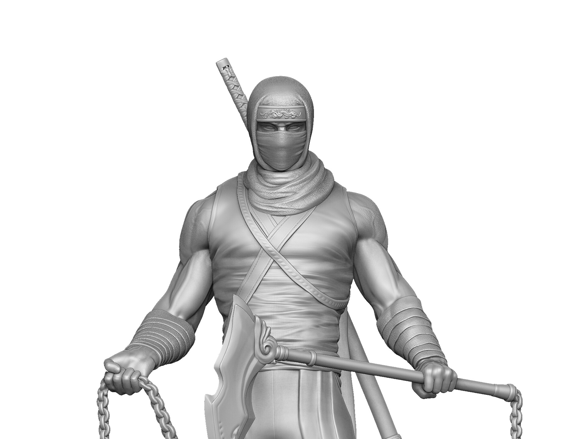 ArtStation - Ninja Gaiden for 3D print STL