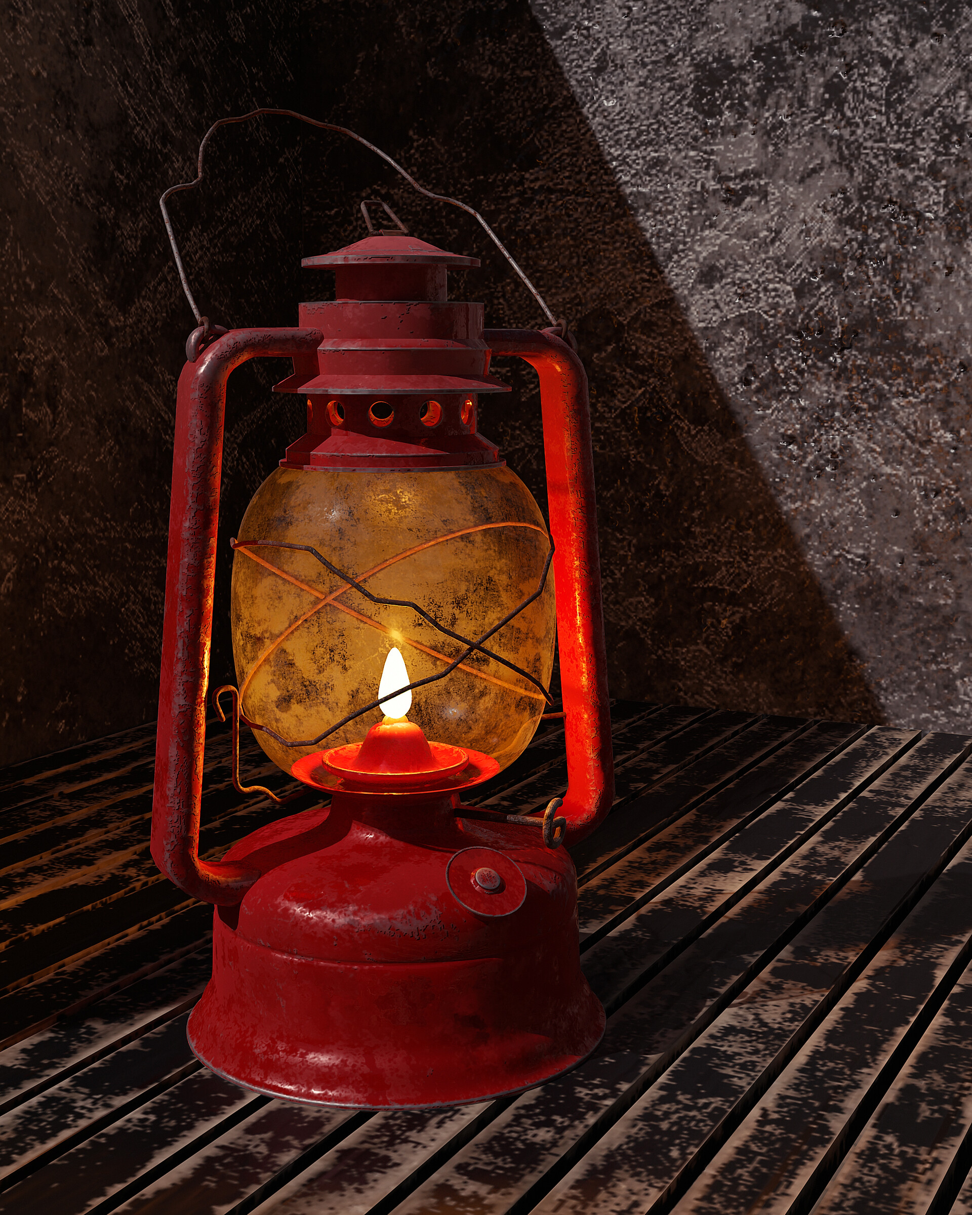 ArtStation - Oil Lamp V2.0