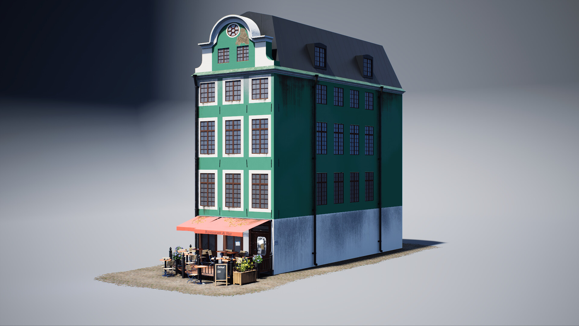 ArtStation - Building Diorama