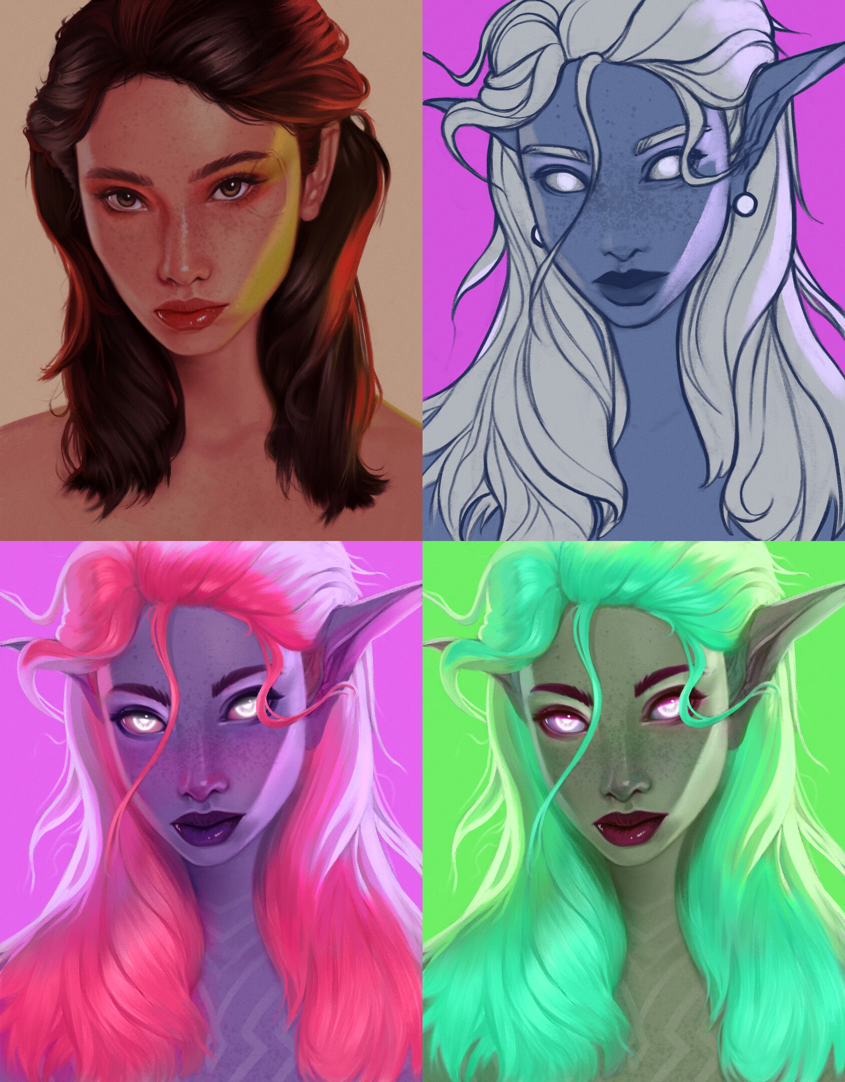 ArtStation - Woman Study Explorations