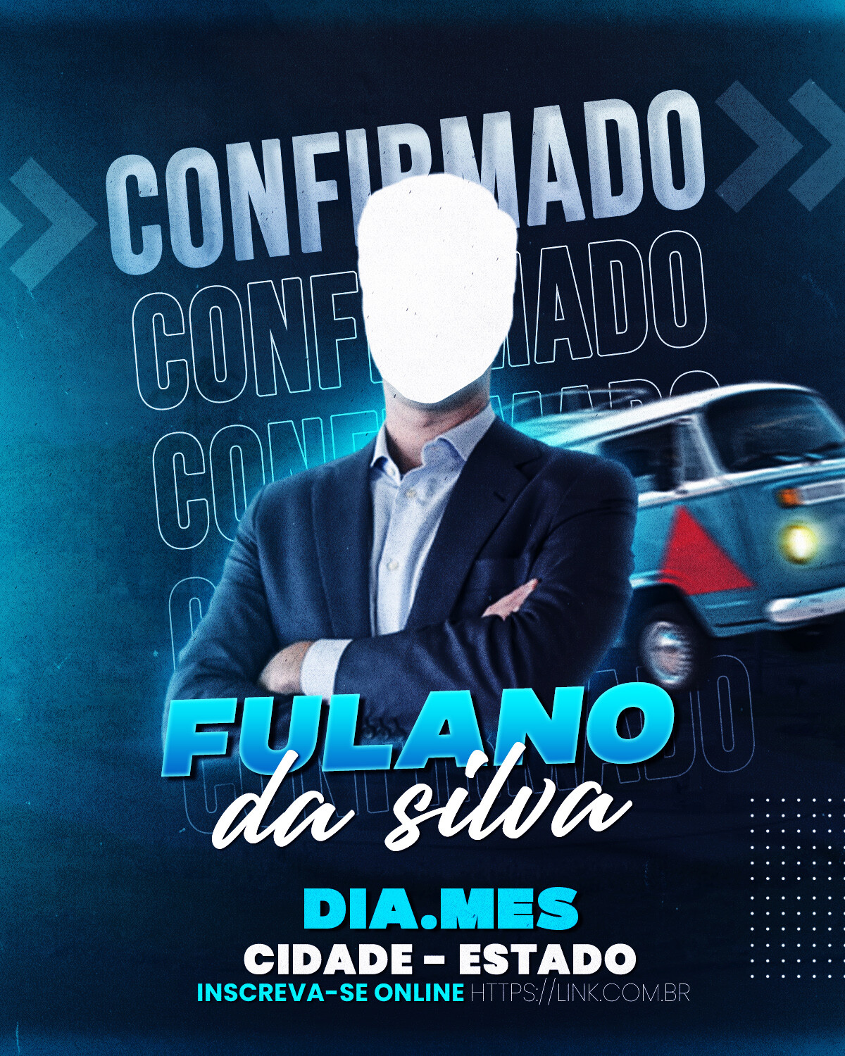 ArtStation - FLYER EVENTO PESSOA CONFIRMADA