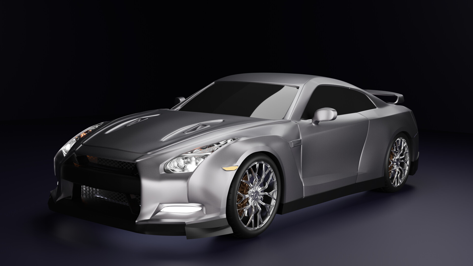 ArtStation - Nissan GTR R-35