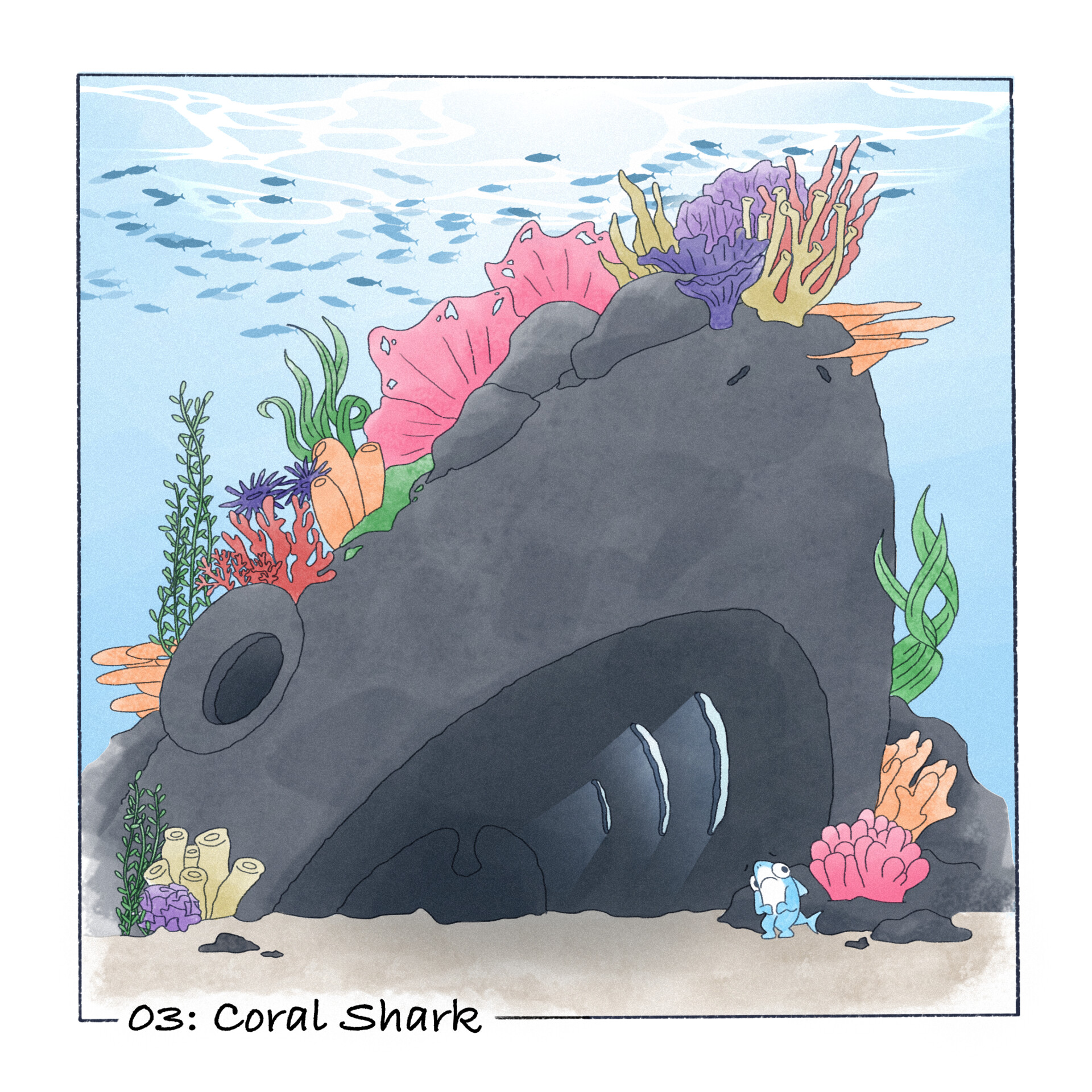 ArtStation - Coral Shark