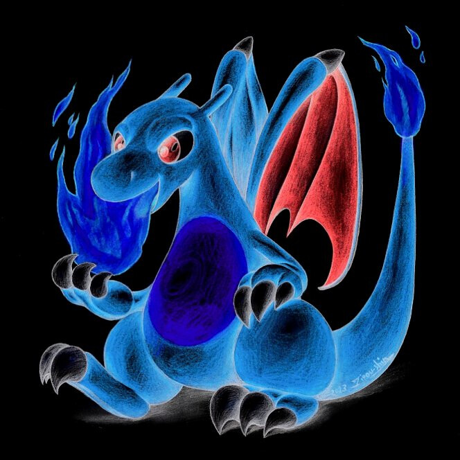 Mega Charizard X Sprite