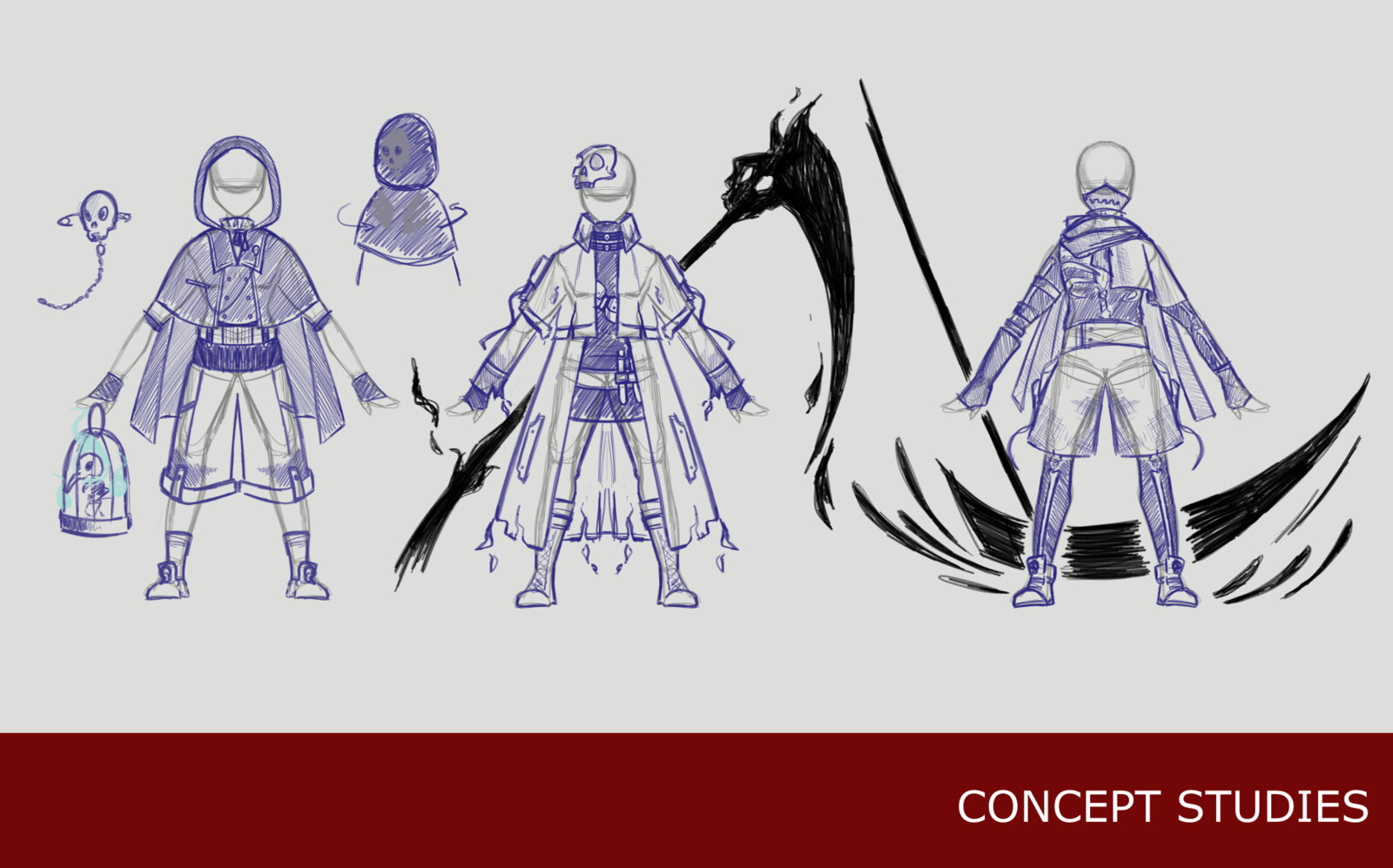 Vanessa Fernandes - Vtuber Concept Comission - Reaper