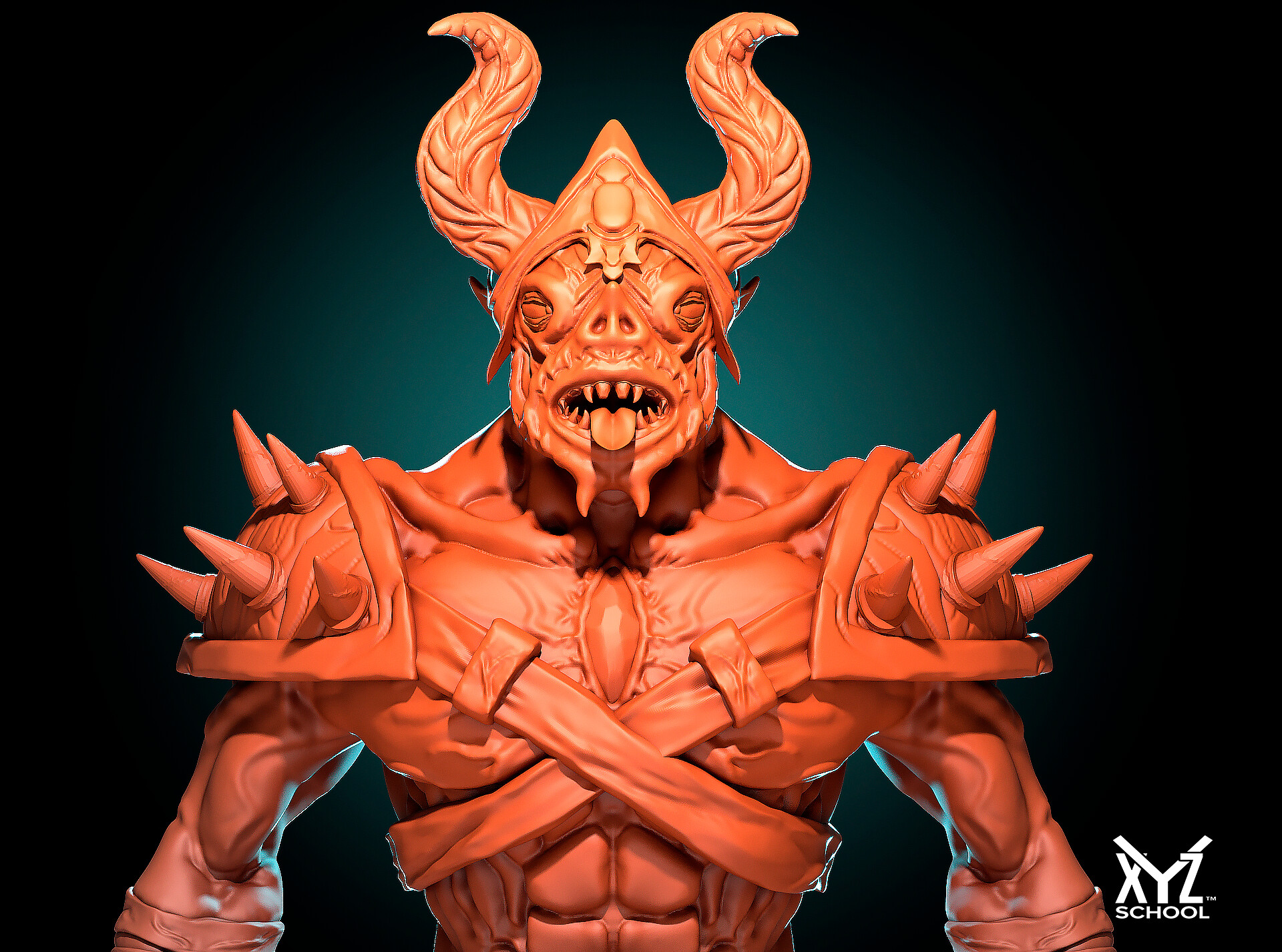 ArtStation - Big Guy "Demon"