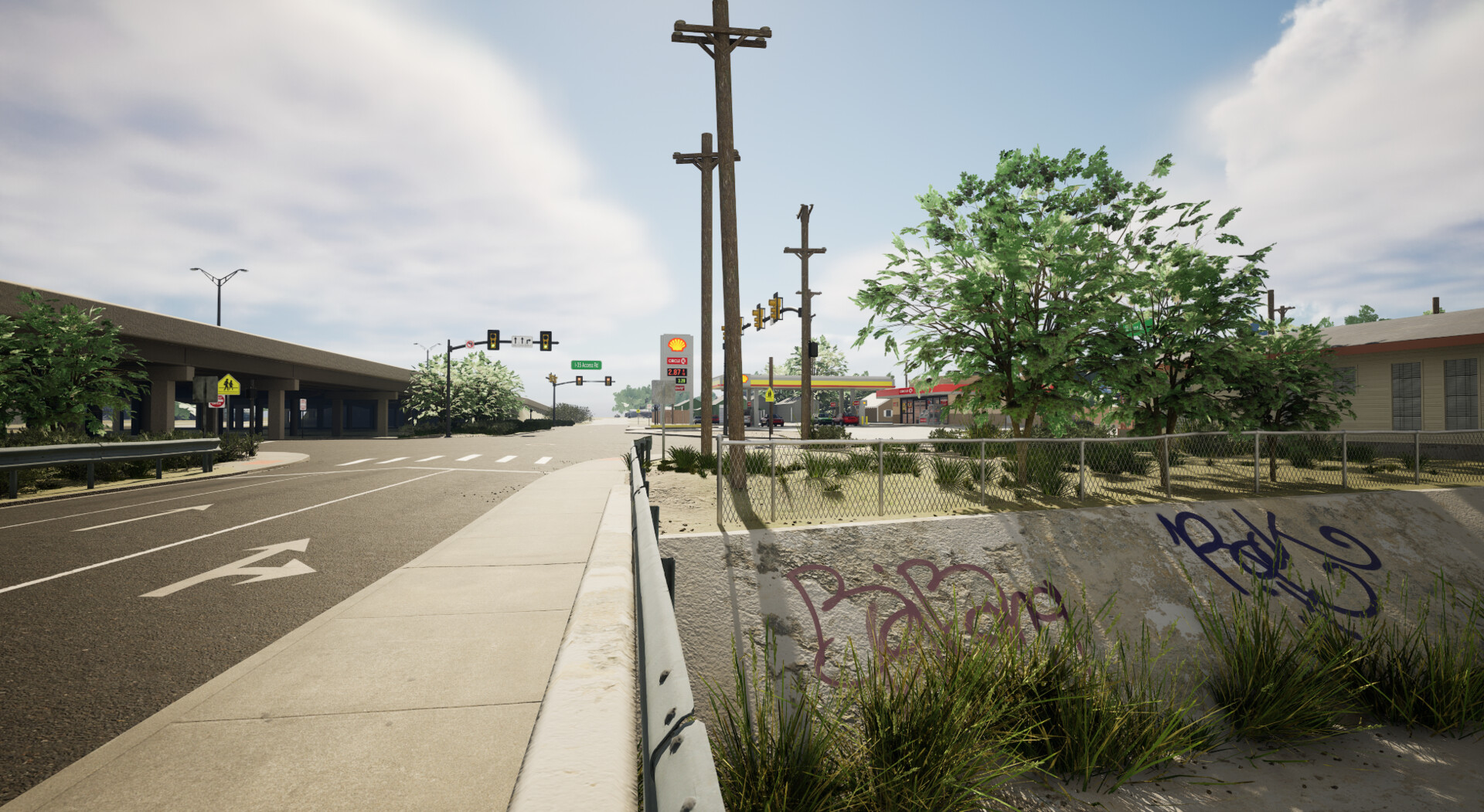 ArtStation - City In Texas Flood Simulation