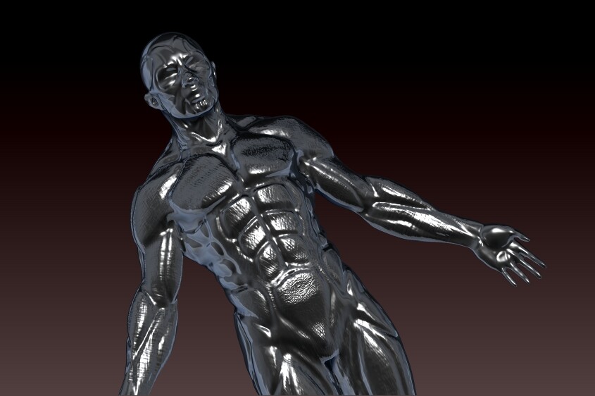 ArtStation - Human body modes.