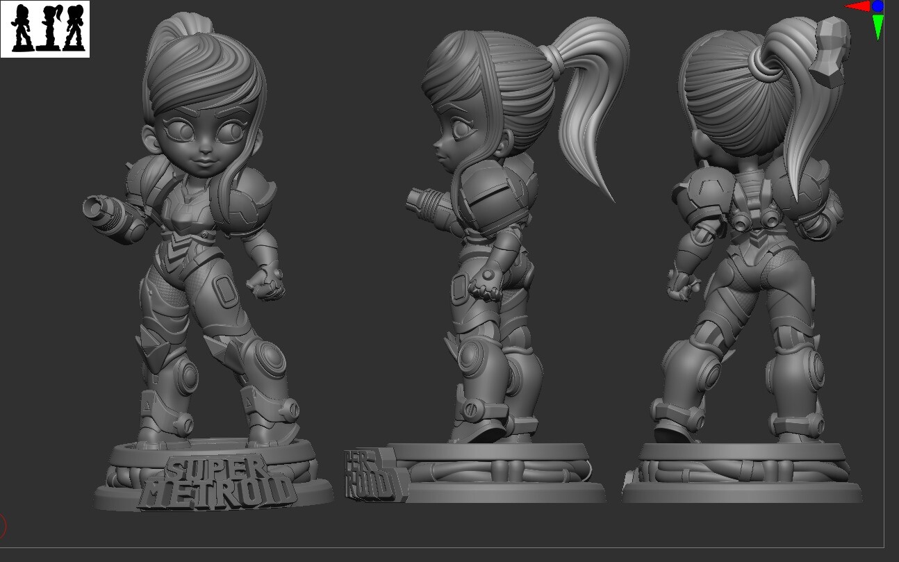 Kaleb Gabriel - SD Samus Fanart