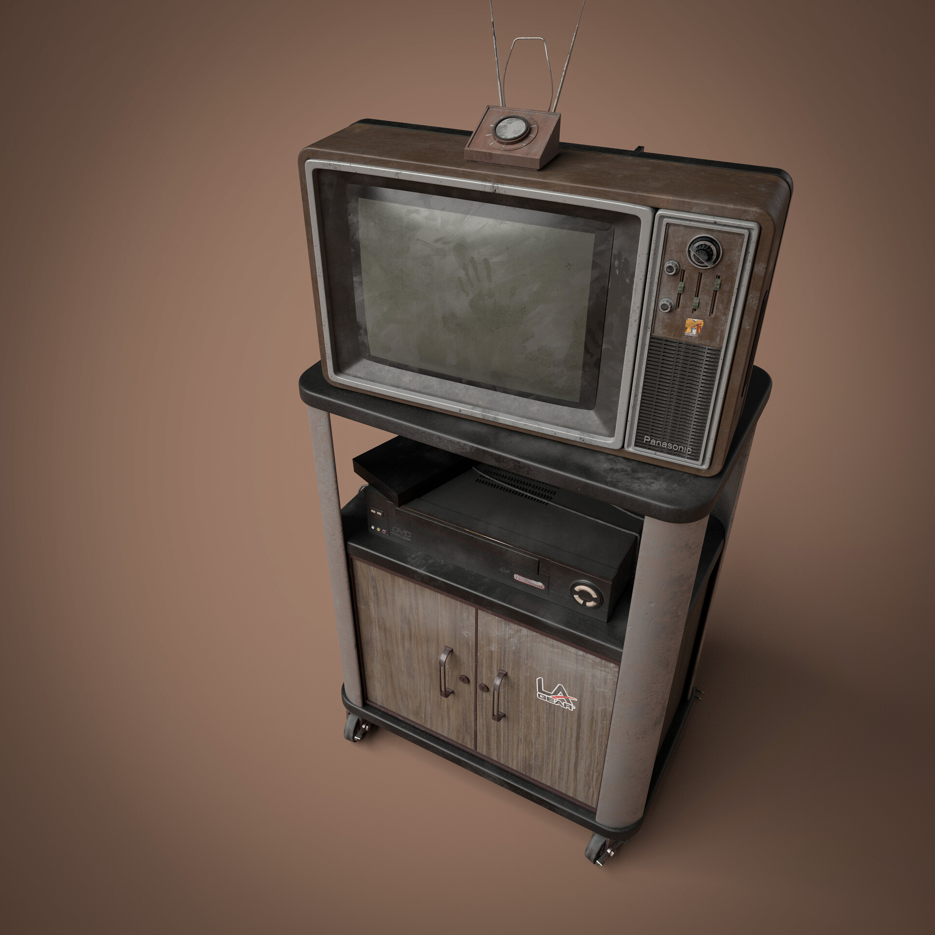 ArtStation - Old TV Retro