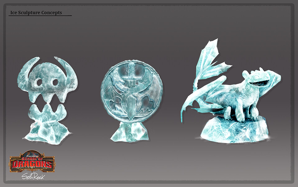 ArtStation - Ice Sculpture Concepts