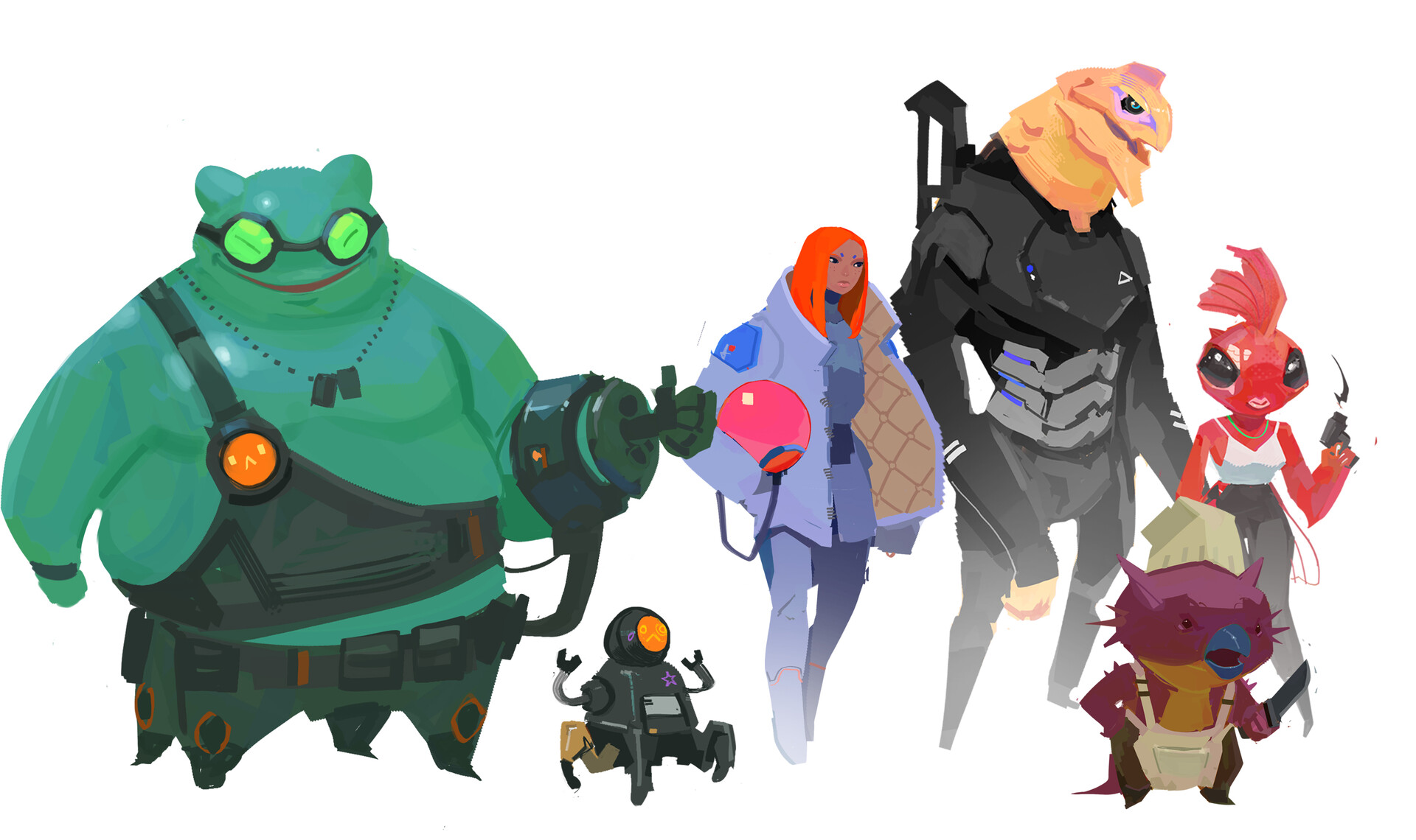 ArtStation - Space Crew