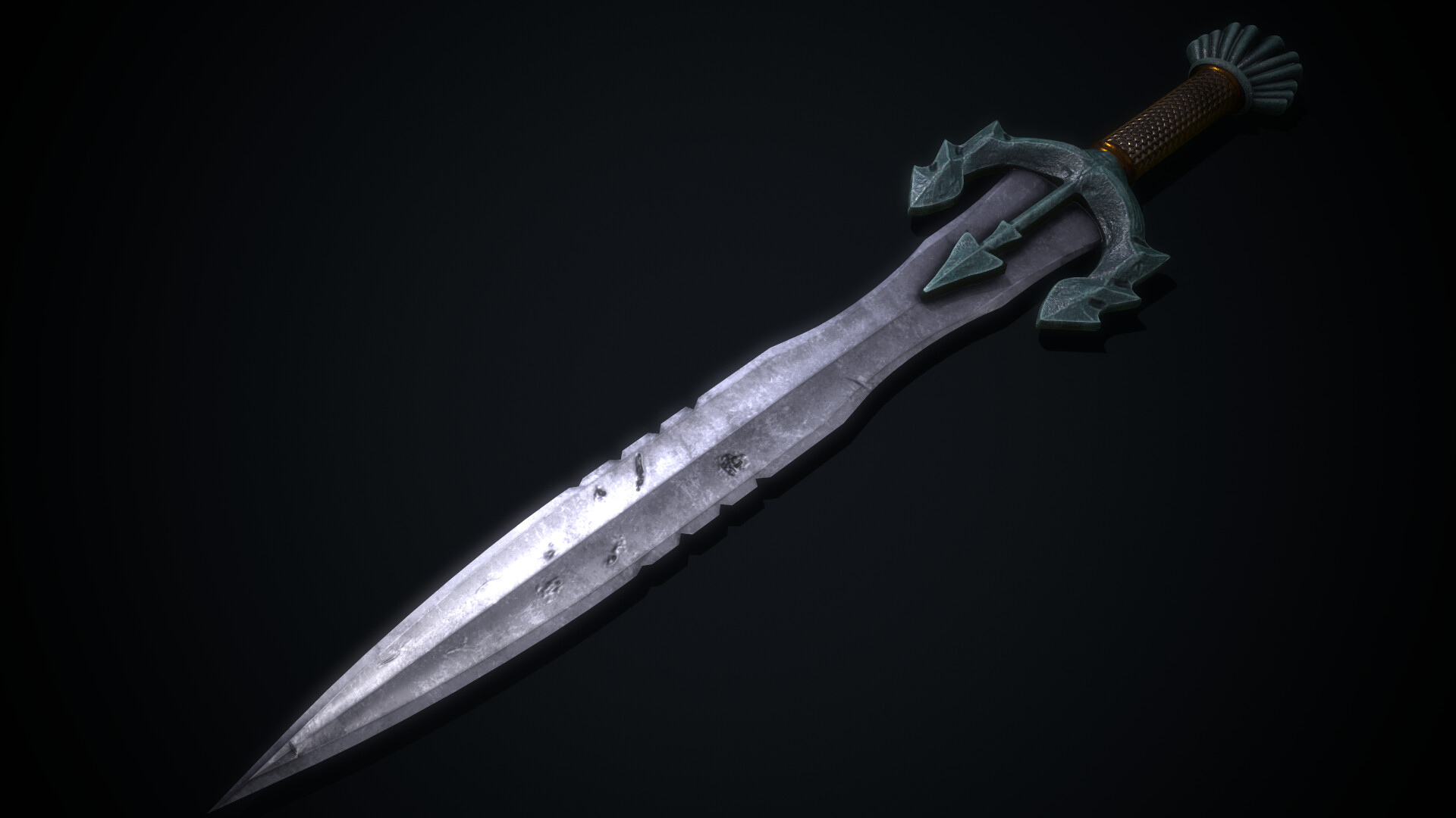 ArtStation - Atlantean Themed Sword
