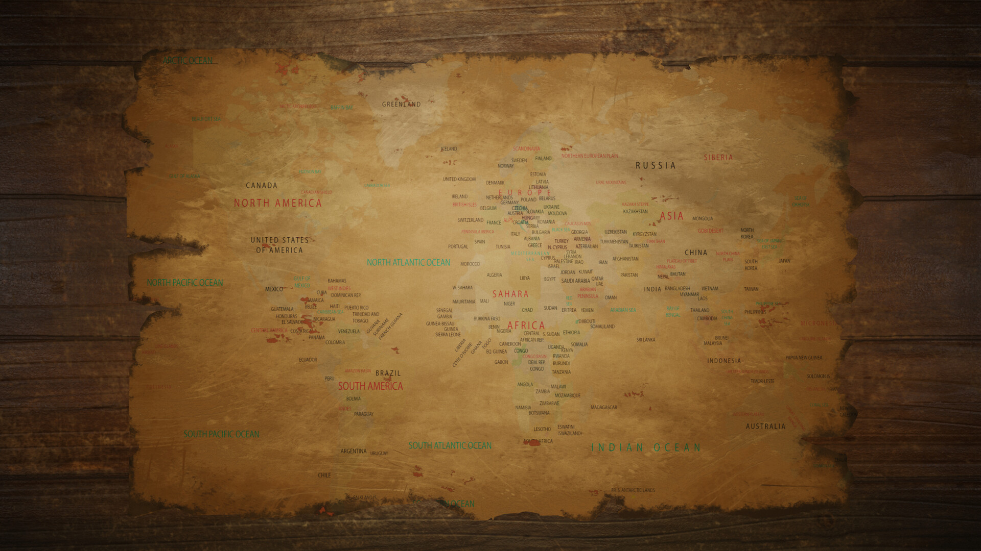 ArtStation - MAP TABLE