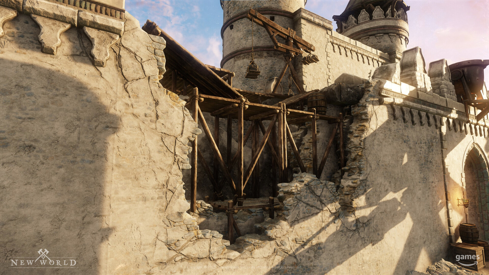 Daniel Keating - Amazon New World - Broken wall set